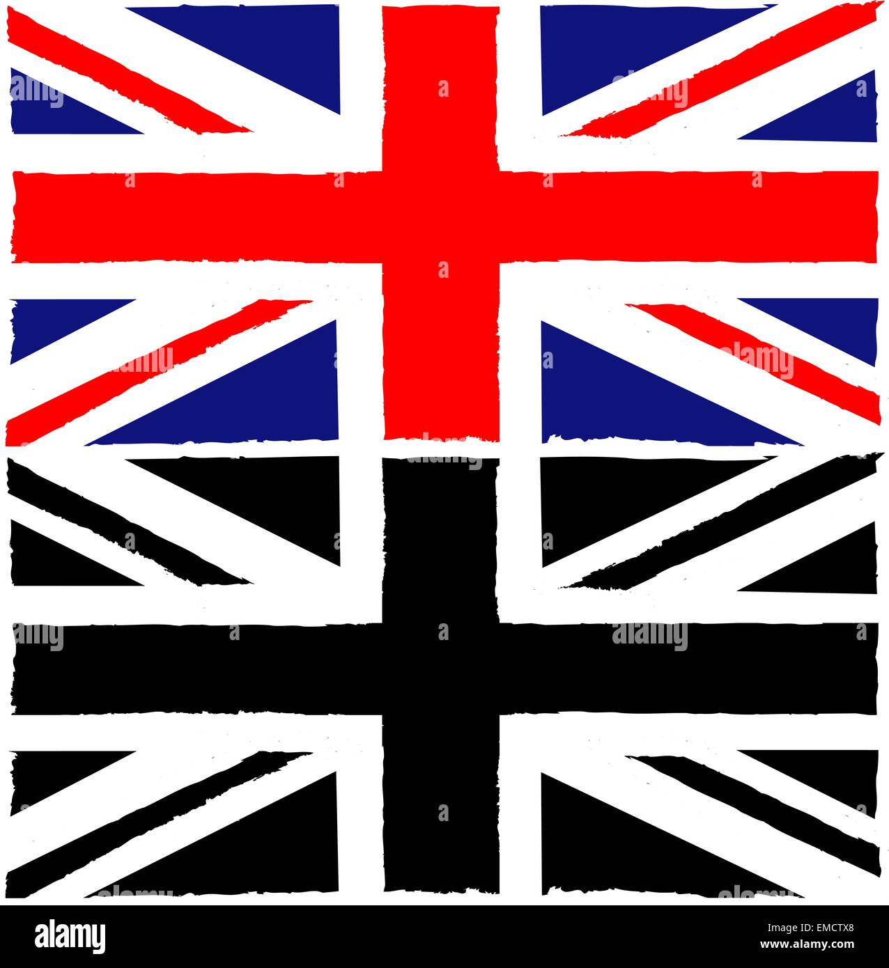 Wet union jack Stock Vector Images - Alamy