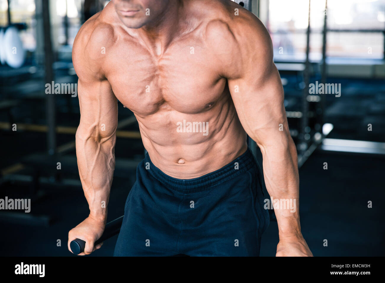 Workout on bars hi-res stock photography and images - Alamy