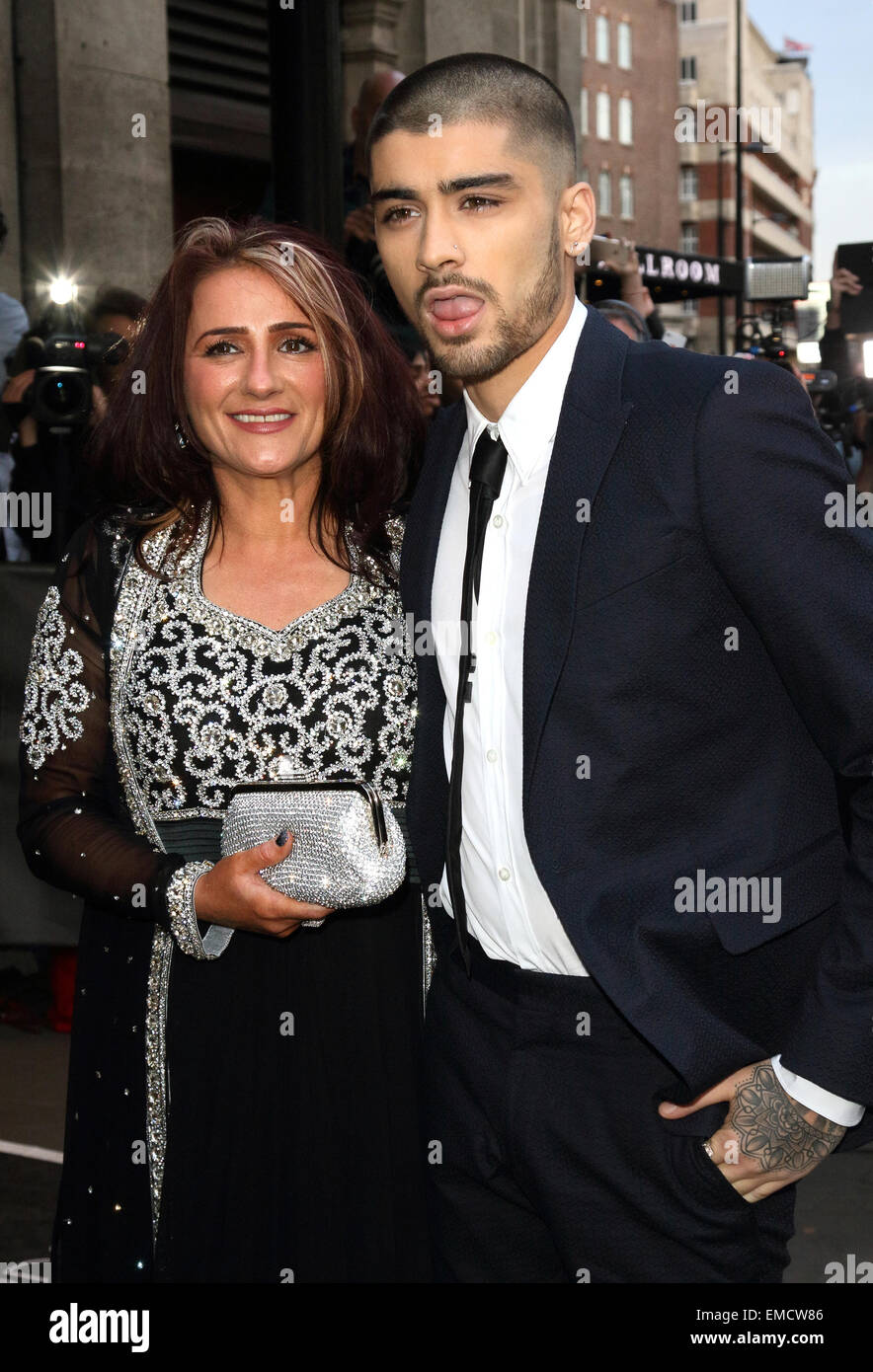 London. UK. Zayn Malik (former of One Direction) and guest at the The ...