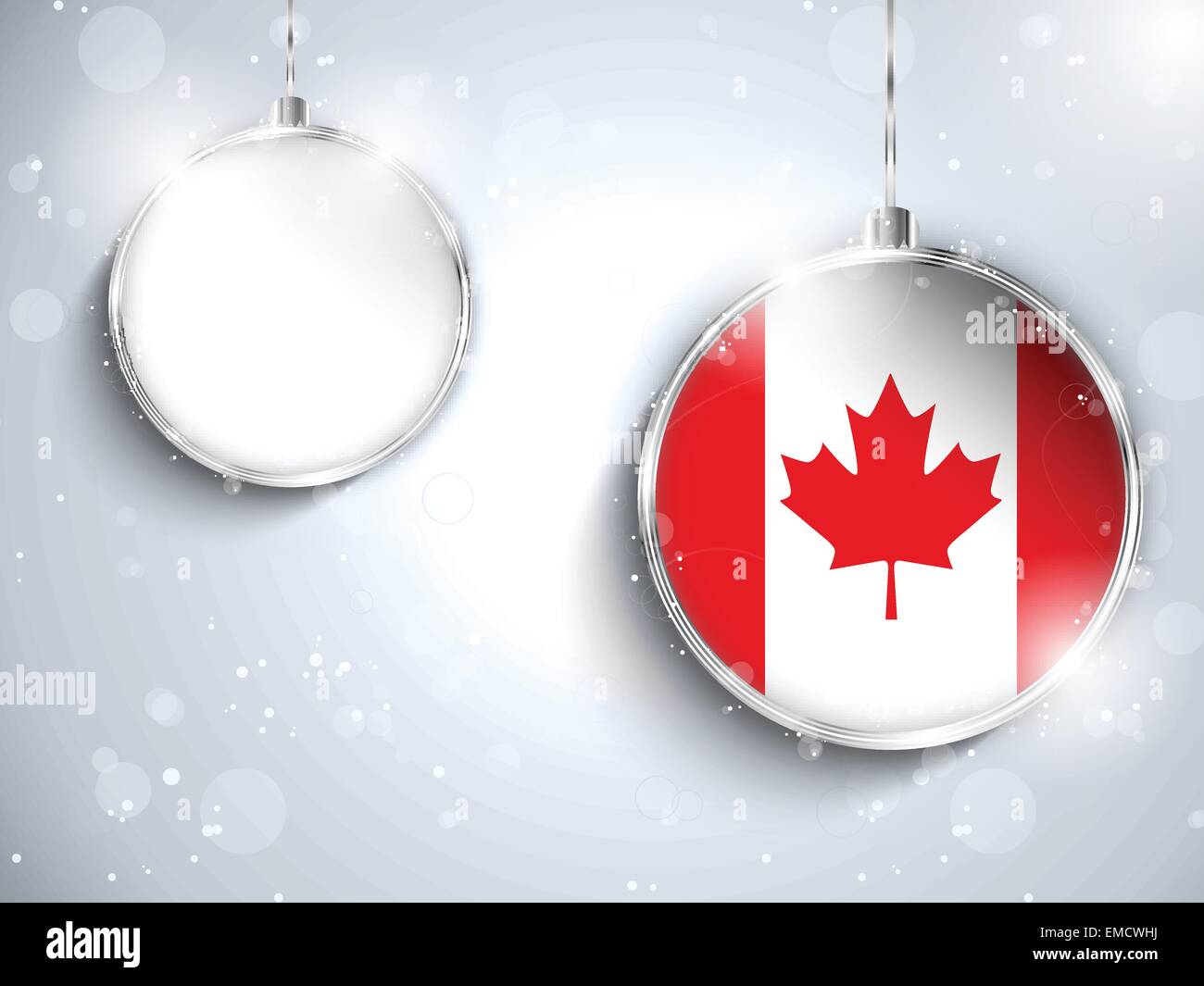 Canadian christmas Stock Vector Images - Alamy