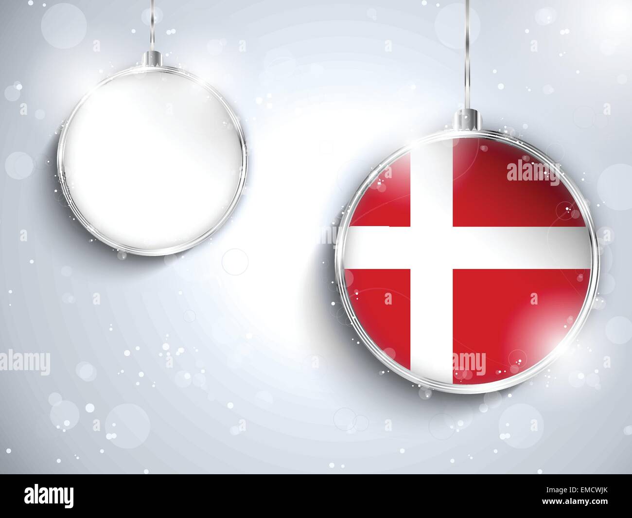Christmas background danish flag hi-res stock photography and images ...