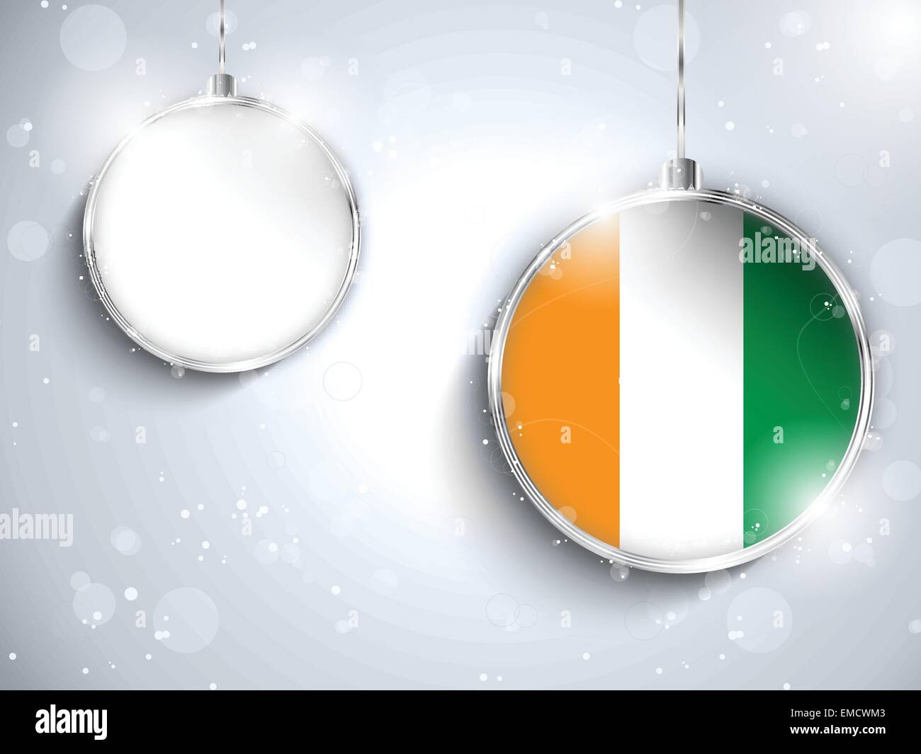Irish christmas card Stock Vector Images - Alamy