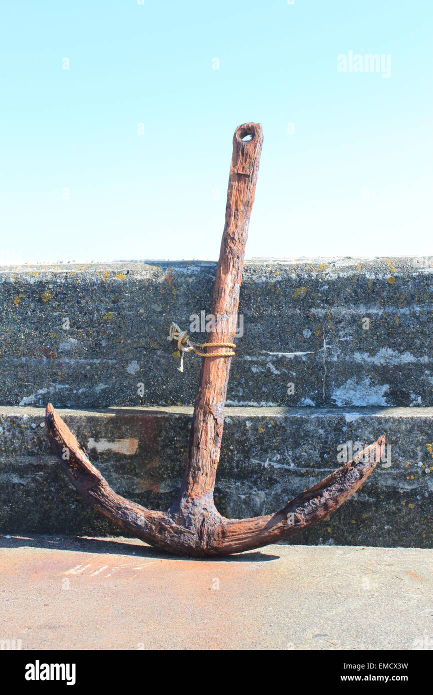 newlyn pier or quayside in summer with various marine items Stock Photo ...