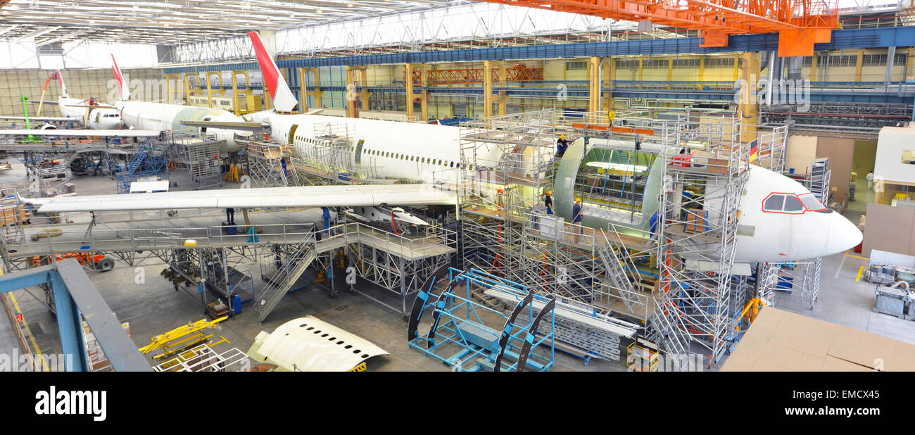 Airplane Factory High Resolution Stock Photography and Images - Alamy