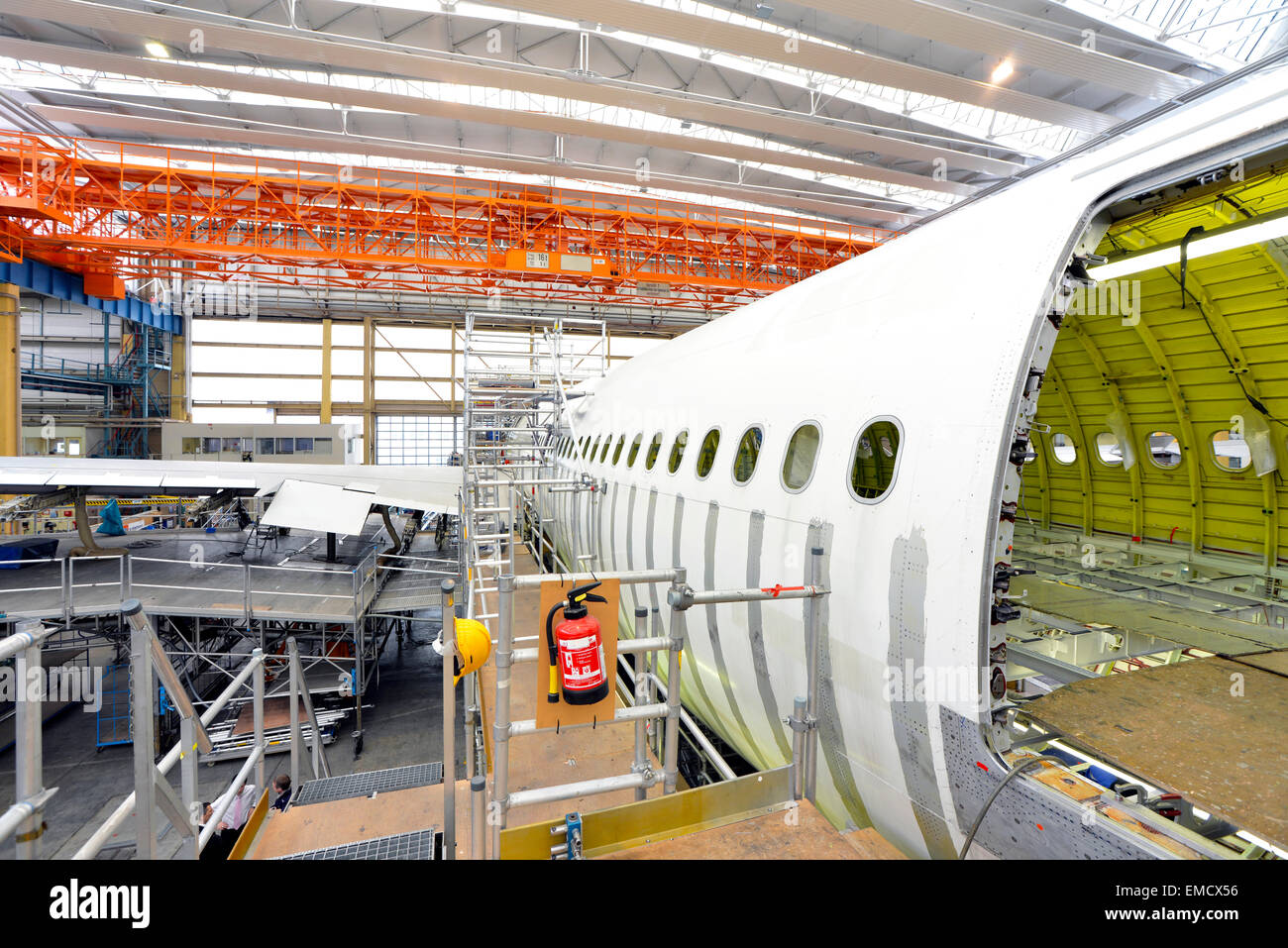 Aircraft construction factory hi-res stock photography and images - Alamy