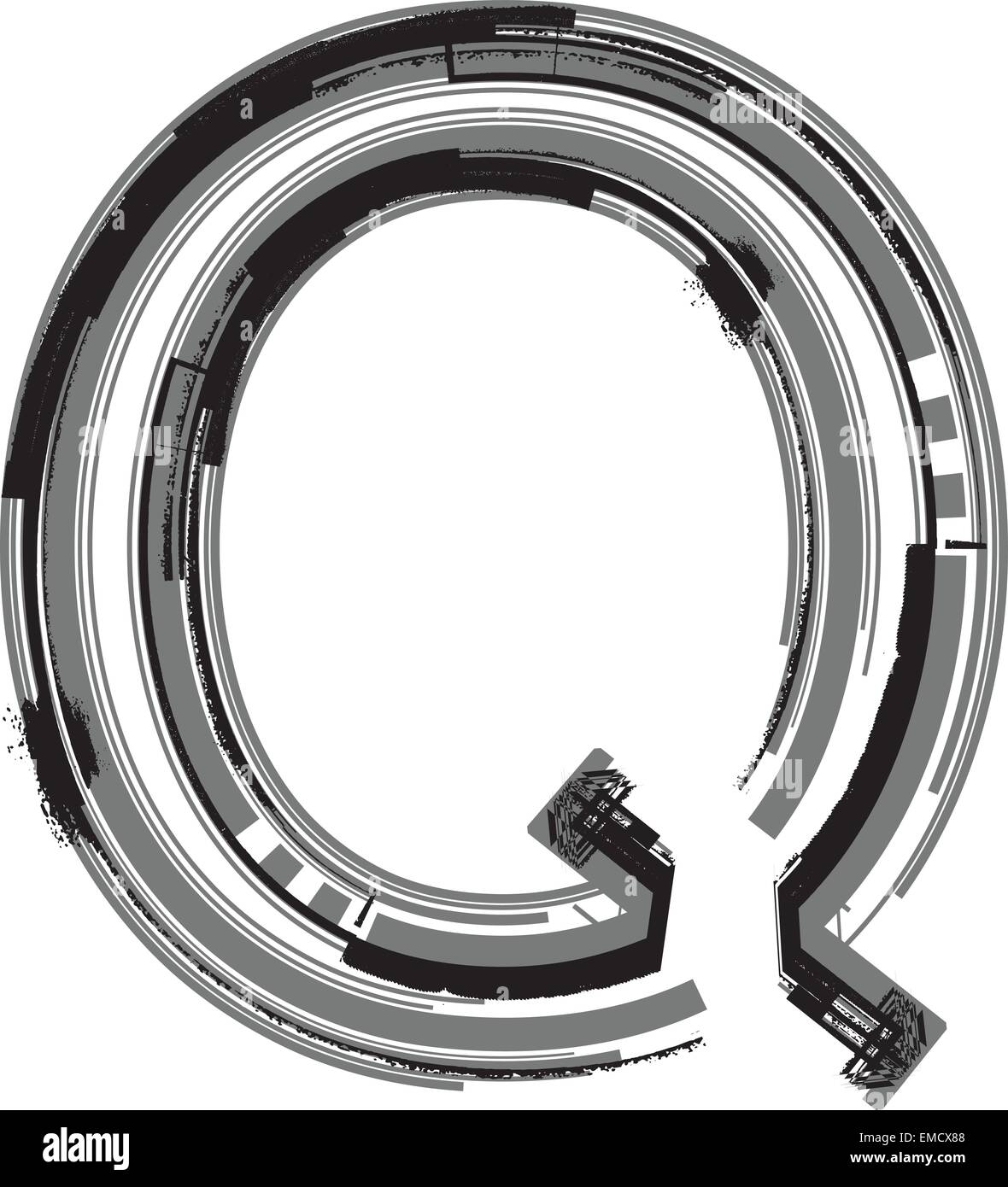 Letter q and q Stock Vector Images - Alamy