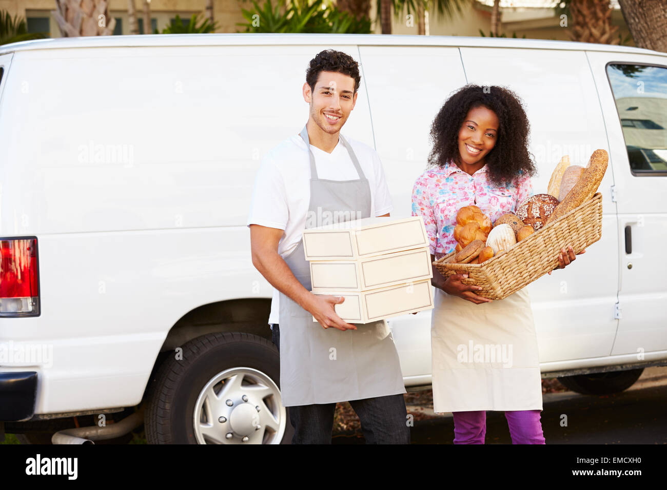 Bakers van hi-res stock photography and images - Alamy