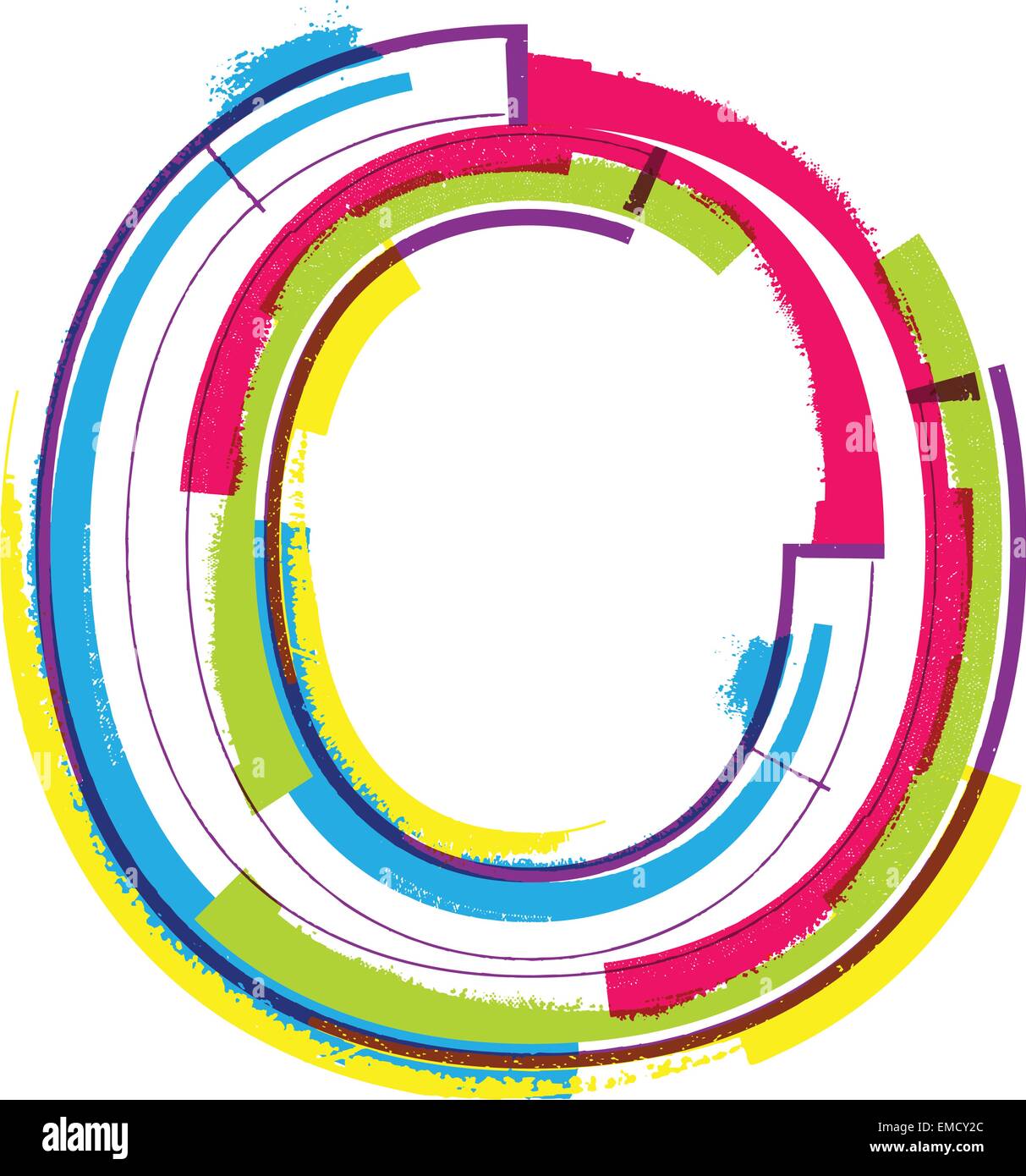 O cmyk Stock Vector Images - Alamy