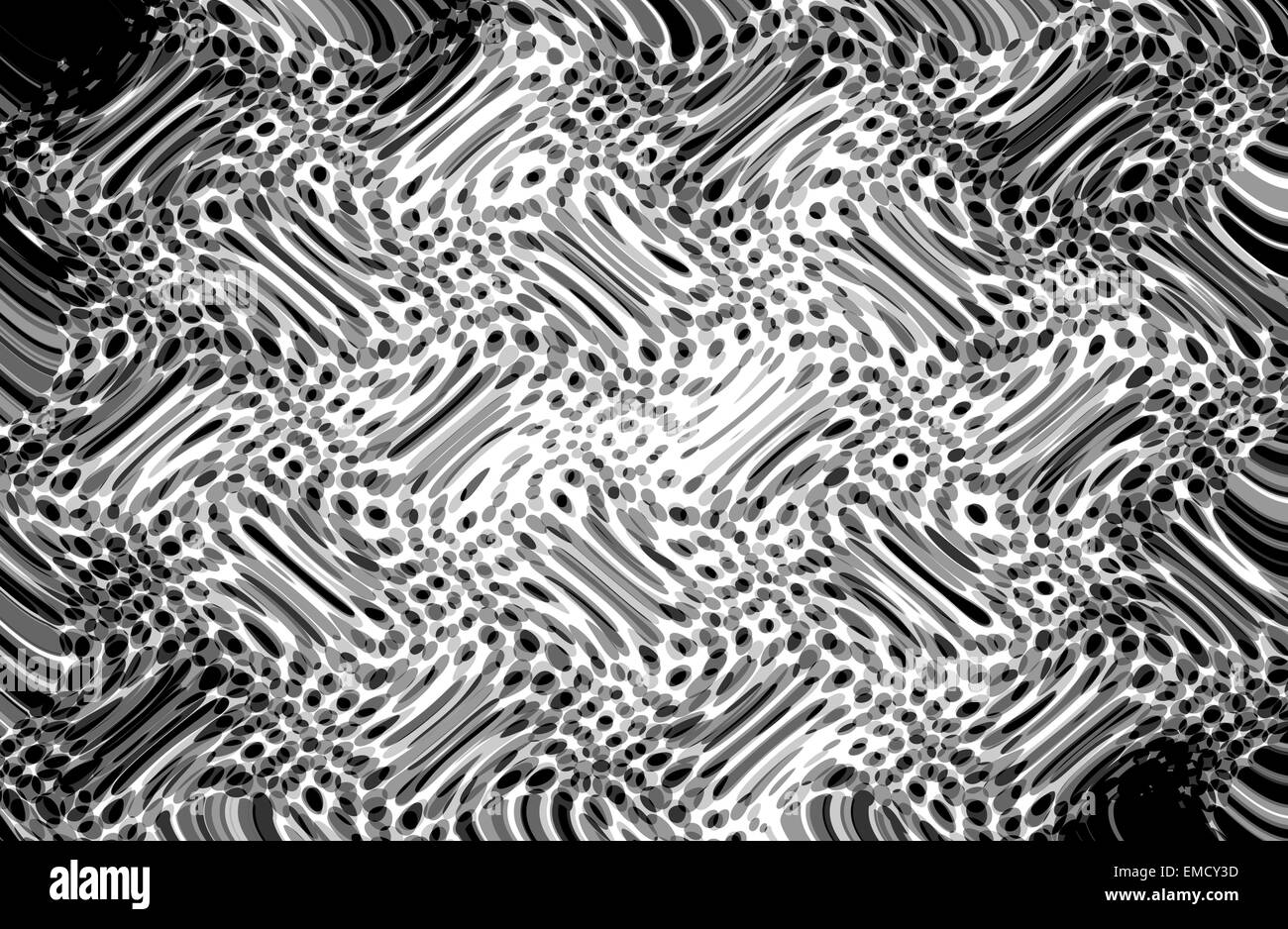 abstract black and white futuristic stripe background design with digital wave Stock Photo - Alamy