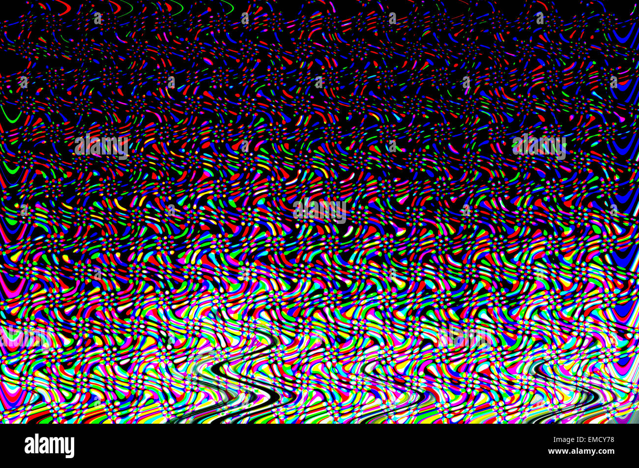 Green wave color flow hi-res stock photography and images - Alamy