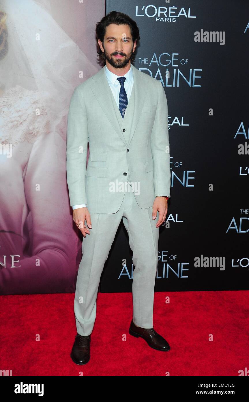 New York, NY, USA. 19th Apr, 2015. Michiel Huisman at arrivals for THE ...