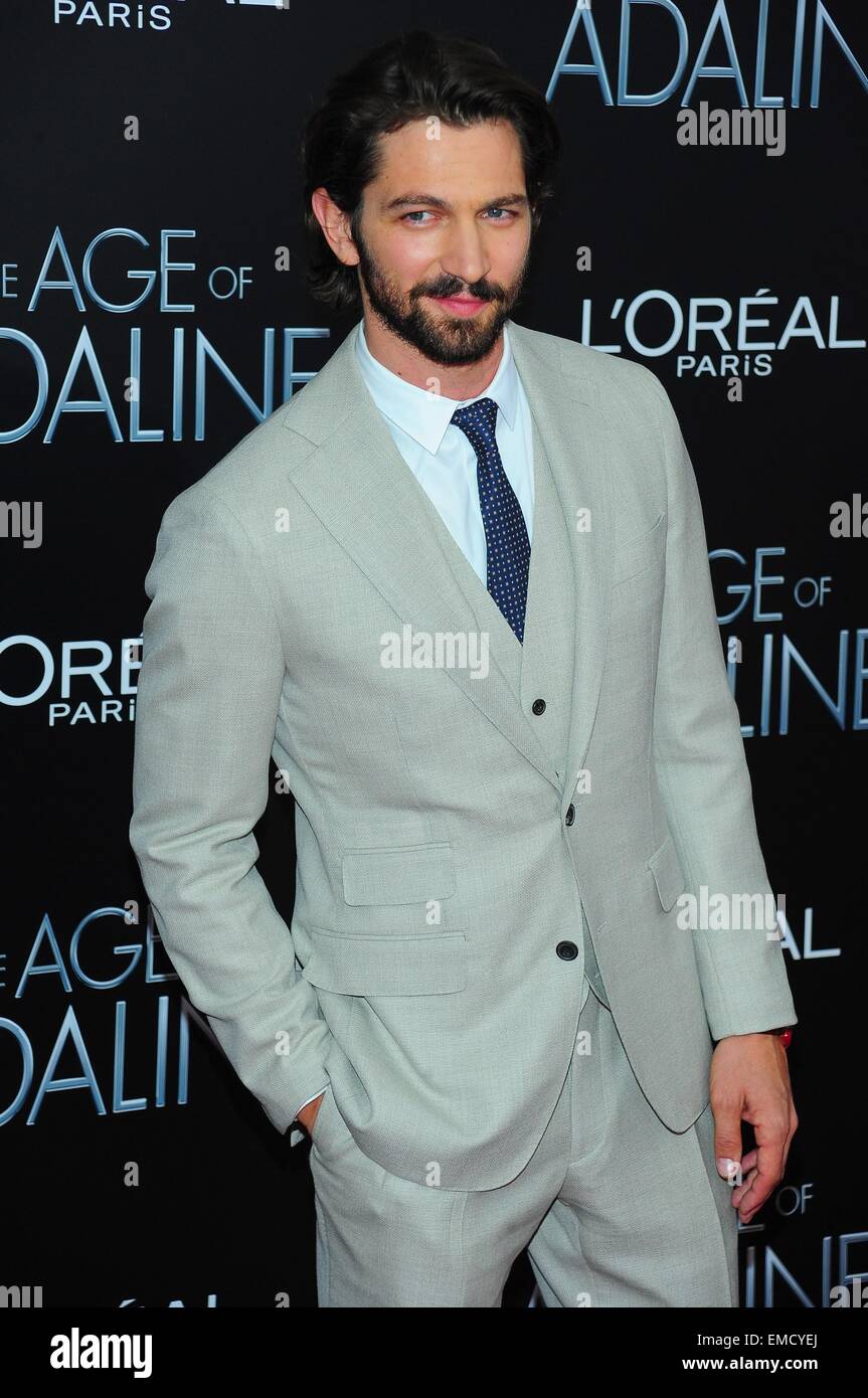 New York, NY, USA. 19th Apr, 2015. Michiel Huisman at arrivals for THE ...