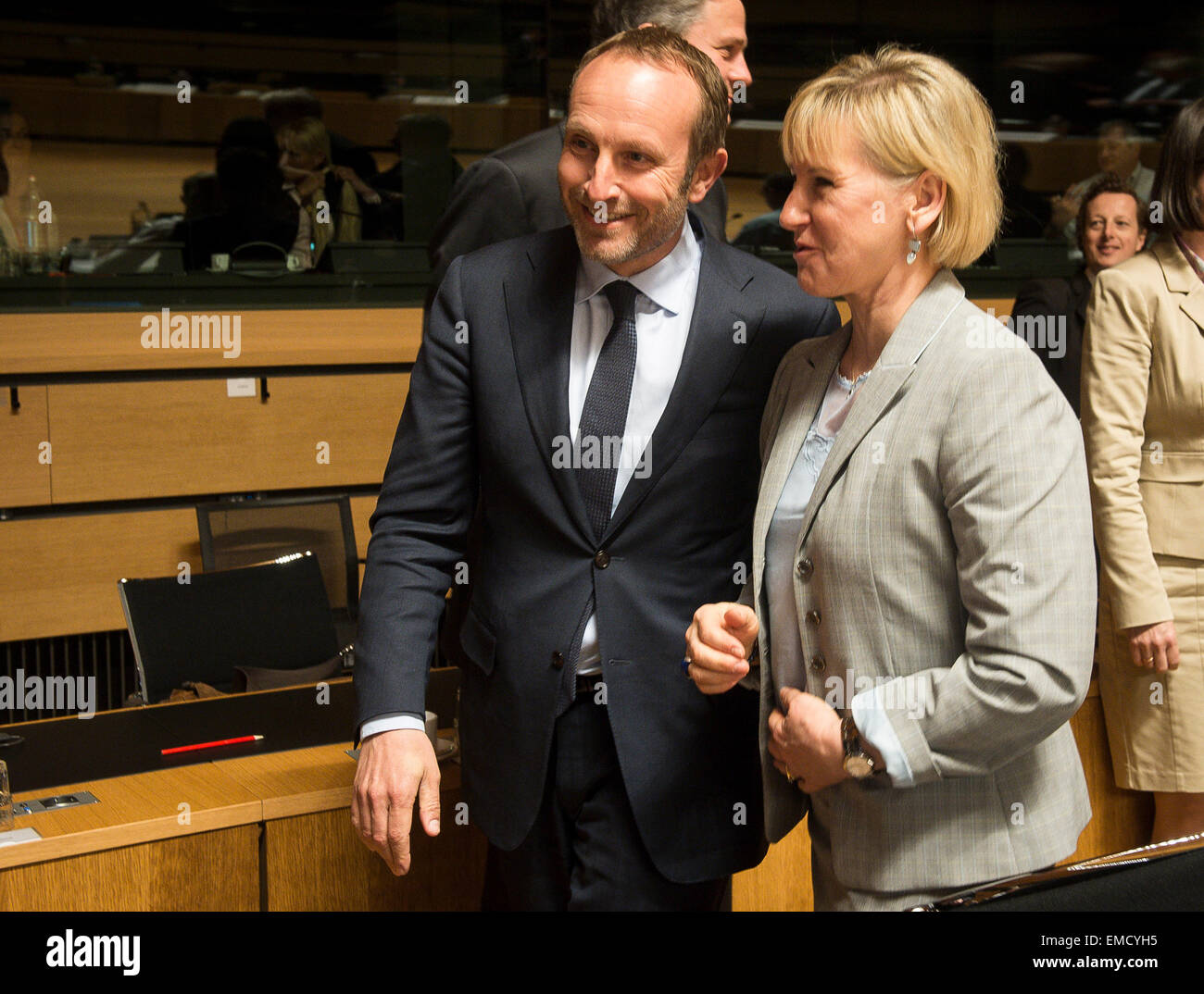 Luxembourg. 20th Apr, 2015. Denmark's Foreign Affairs Minister Martin ...
