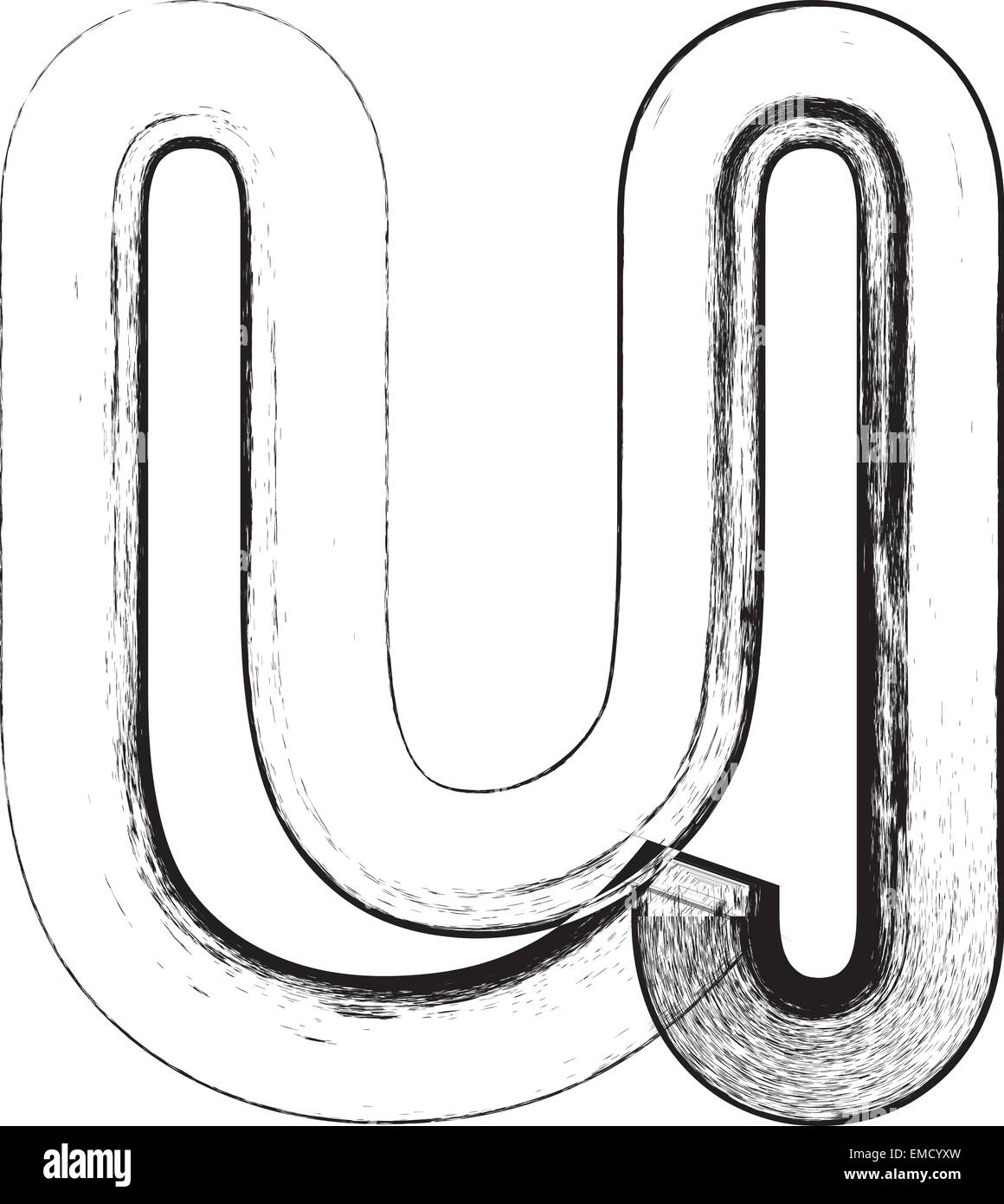 Letter u Stock Vector Images - Alamy