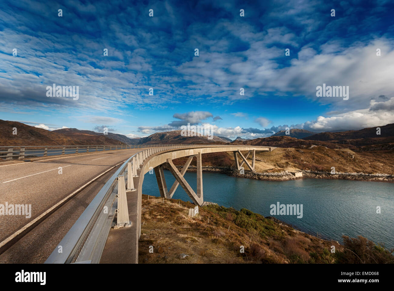 UK, Scotland, Sutherland, Kylesku Bridge Stock Photo - Alamy