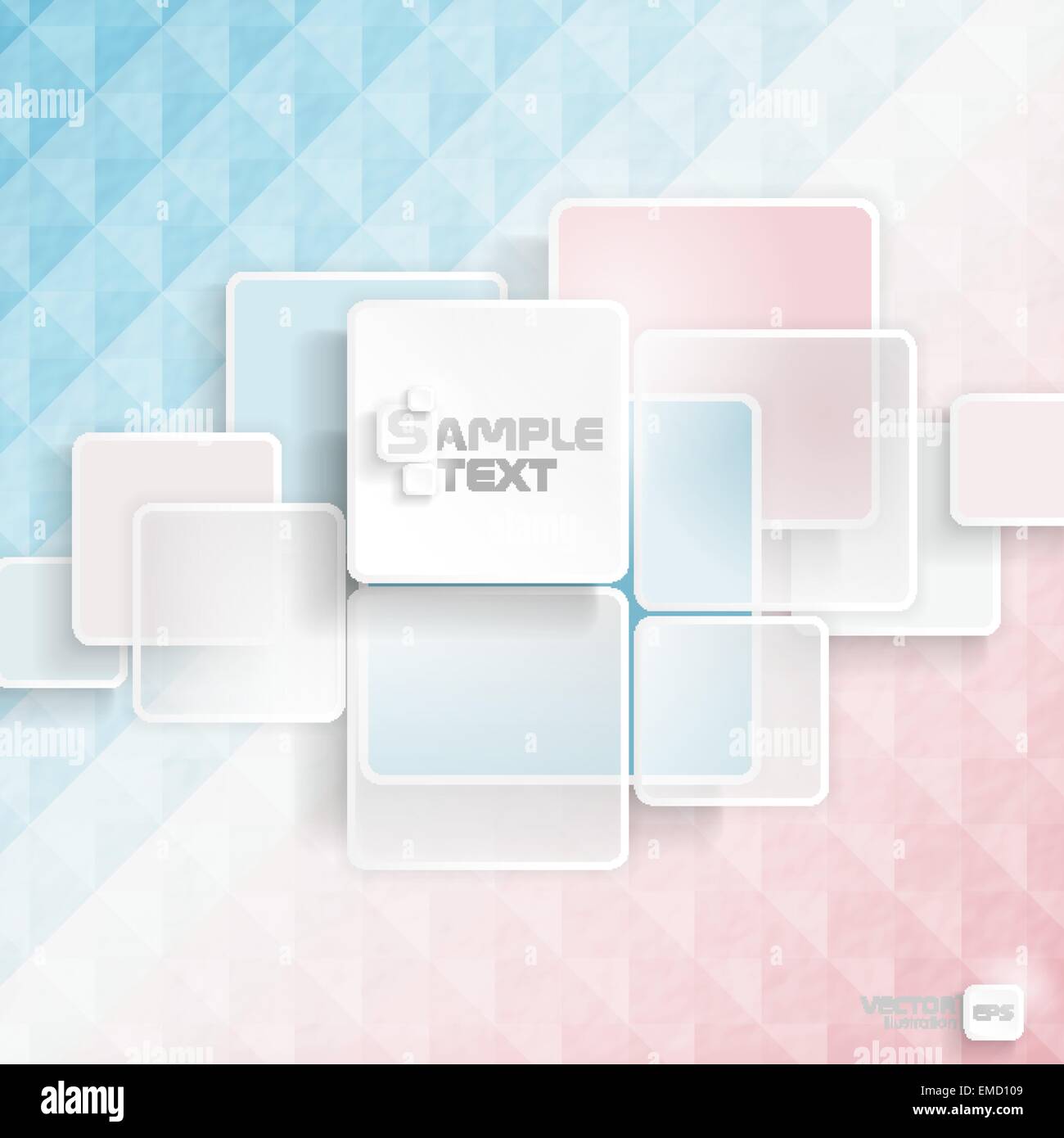 White Square Element Stock Vector Image & Art - Alamy