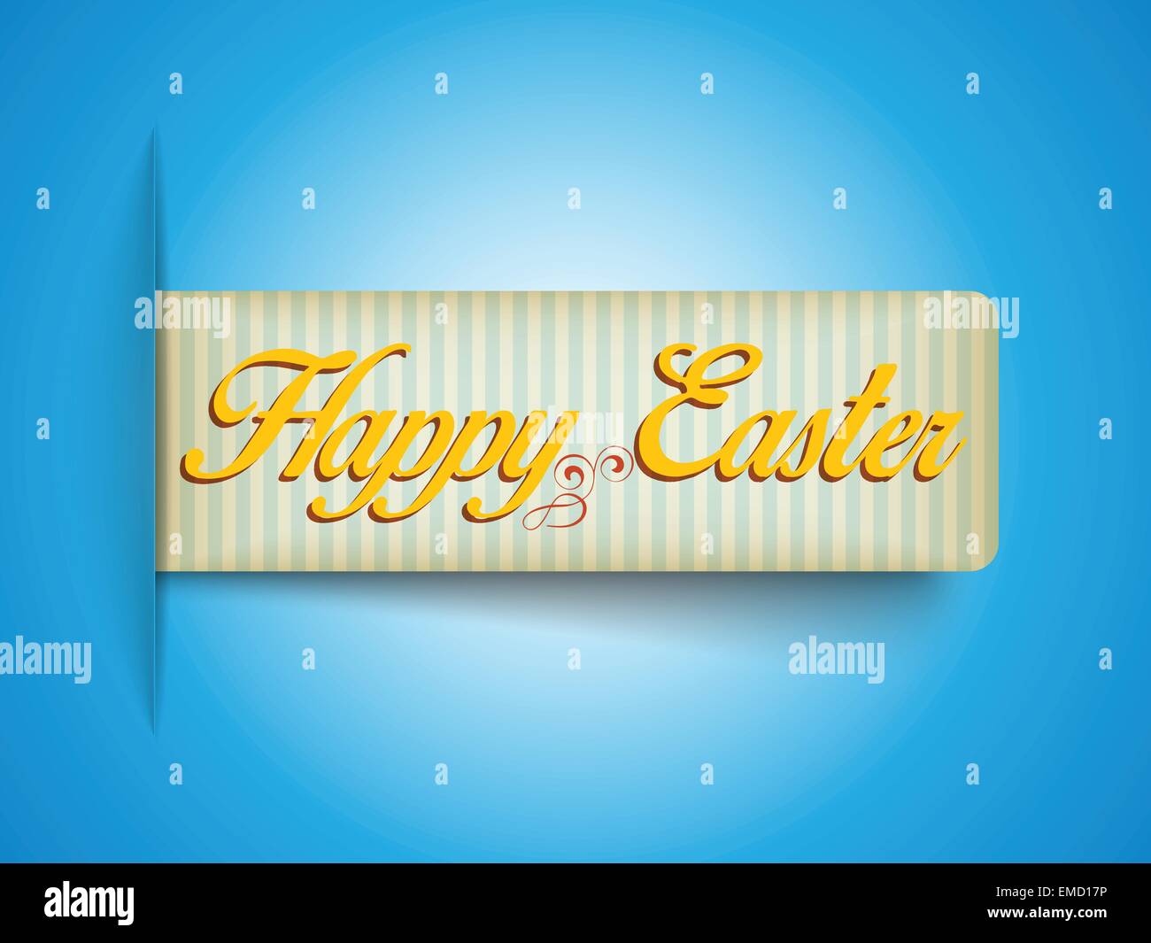 Happy Easter Banner Tag Sticker Stock Vector Image & Art - Alamy