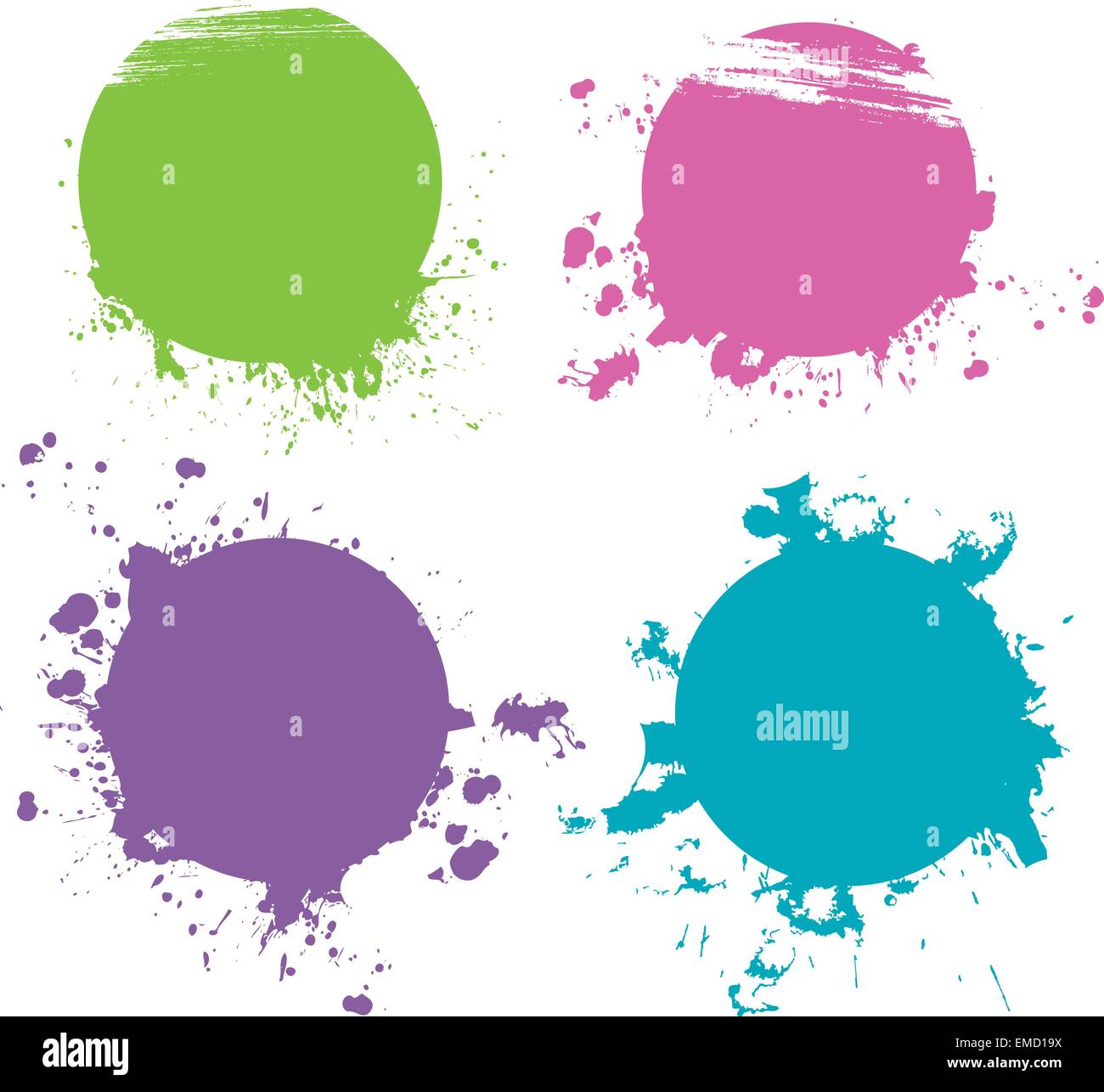 Splash designs set Stock Vector Image & Art - Alamy