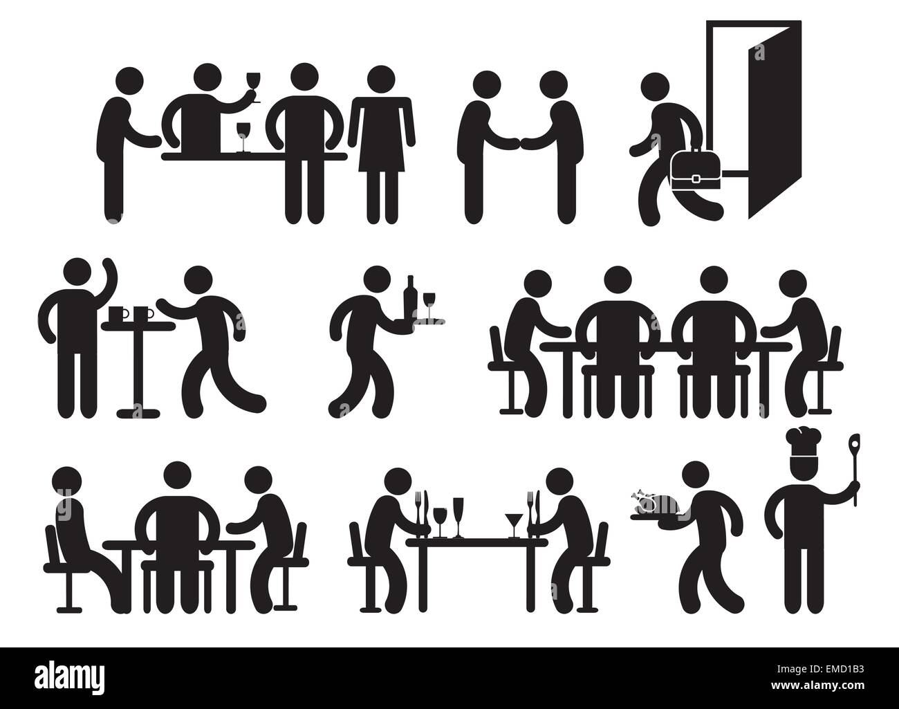 Pictograms hi-res stock photography and images - Alamy