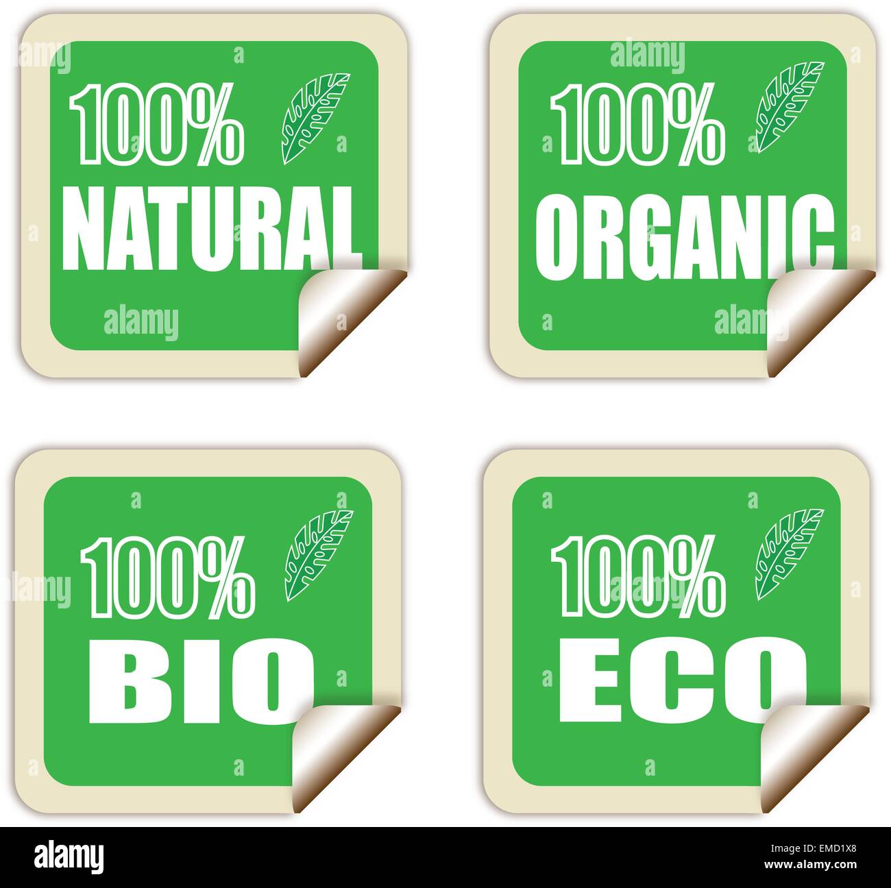 Natural, organic, bio and eco labels Stock Vector Image & Art - Alamy