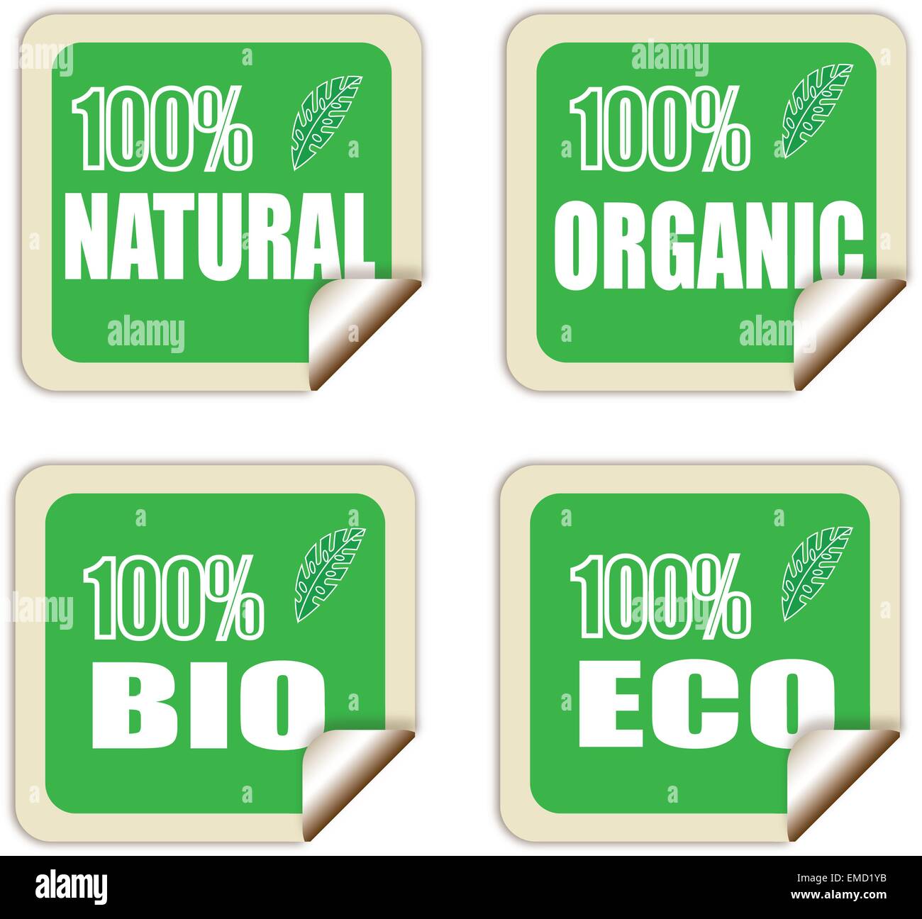 Natural, organic, bio and eco labels Stock Vector Image & Art - Alamy