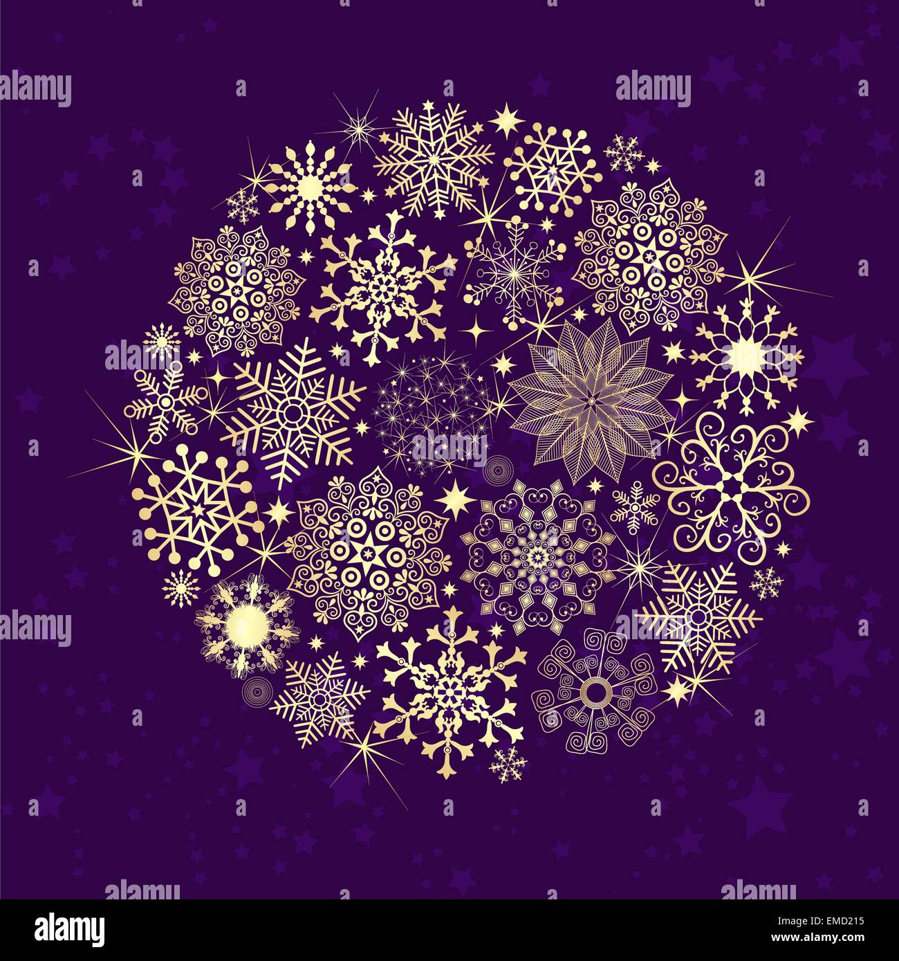 Seamless pattern gold christmas Stock Vector Images - Alamy