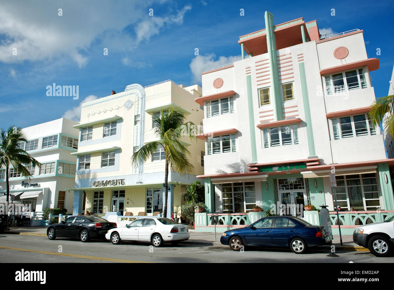 miami art deco Stock Photo - Alamy
