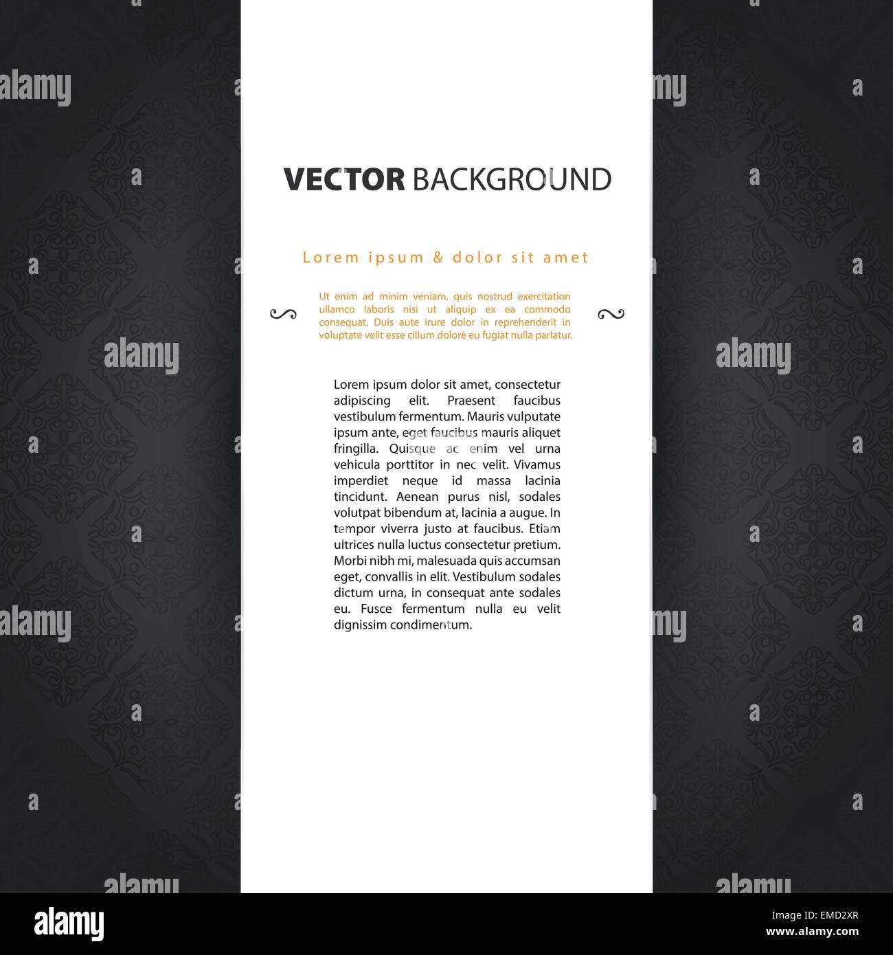 Dark design template Stock Vector Image & Art - Alamy