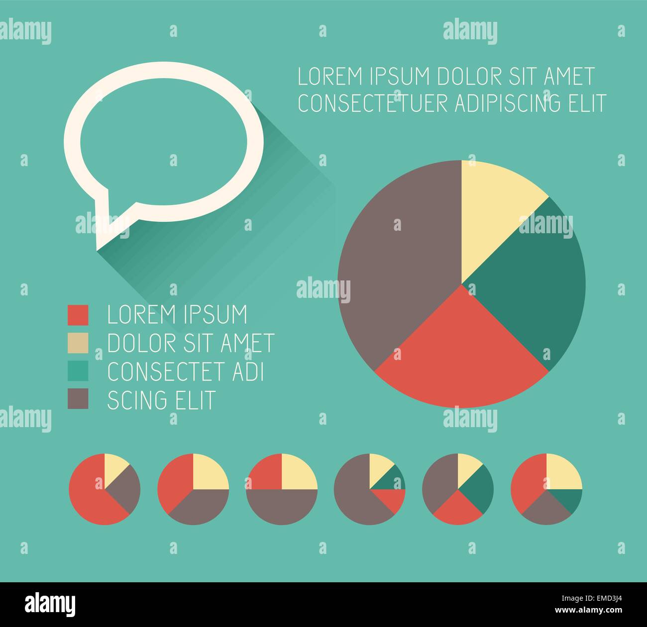 Radial infographic chart design hi-res stock photography and images - Alamy