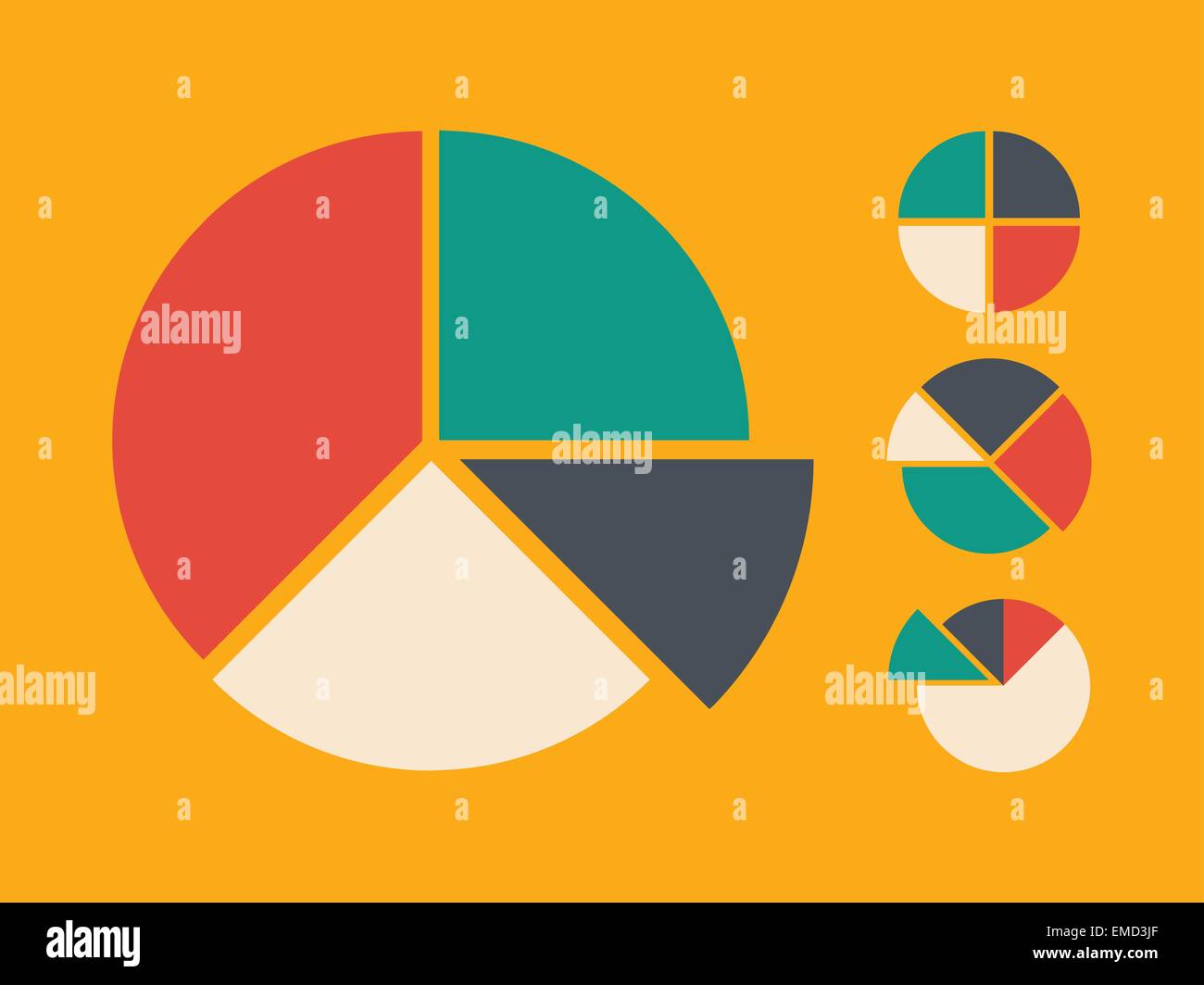 Radial infographic chart design hi-res stock photography and images - Alamy