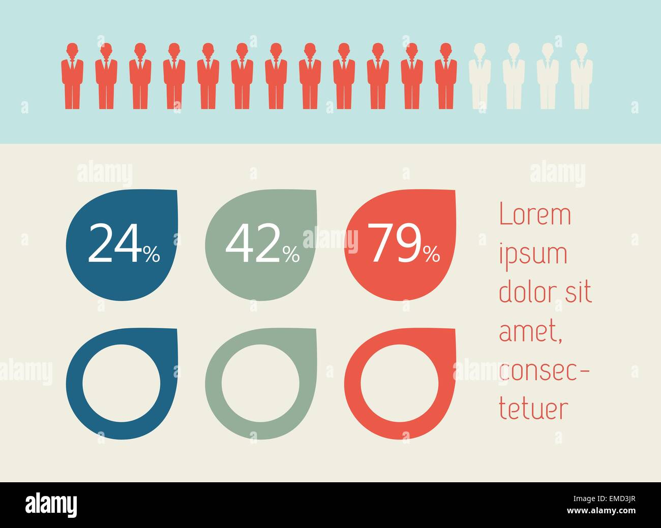 People figures icons infographic hi-res stock photography and images ...