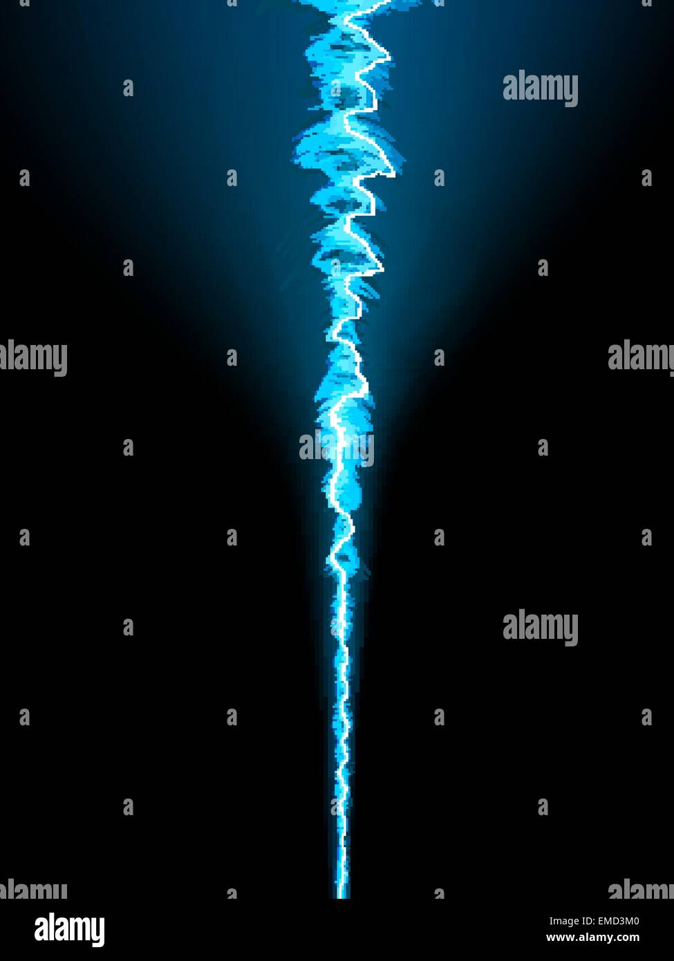 Abstract blue digital equalizer sound Stock Vector Images - Alamy