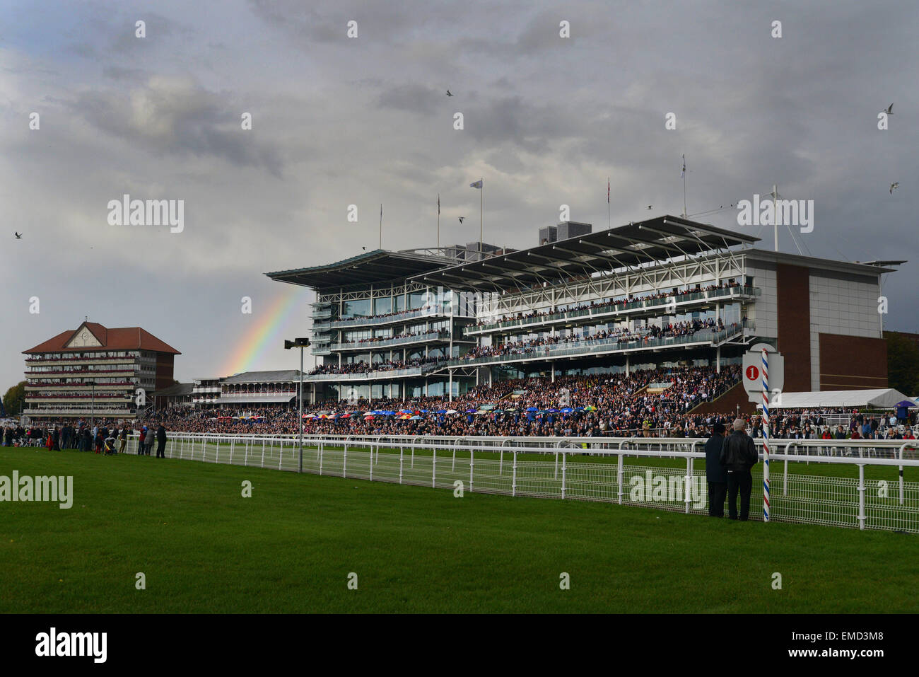 York racecourse stand hi-res stock photography and images - Alamy