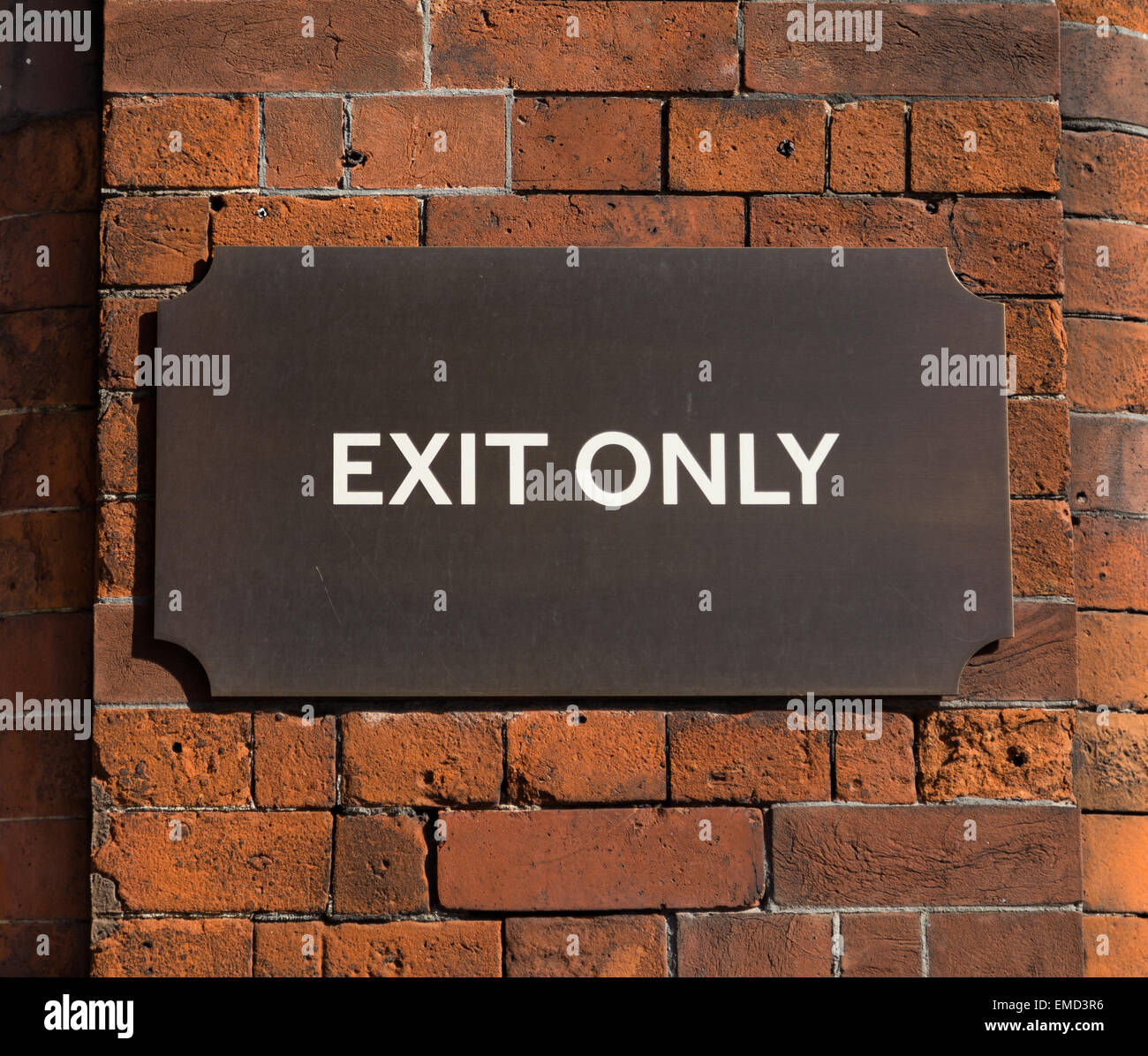 Exit only sign hi-res stock photography and images - Alamy