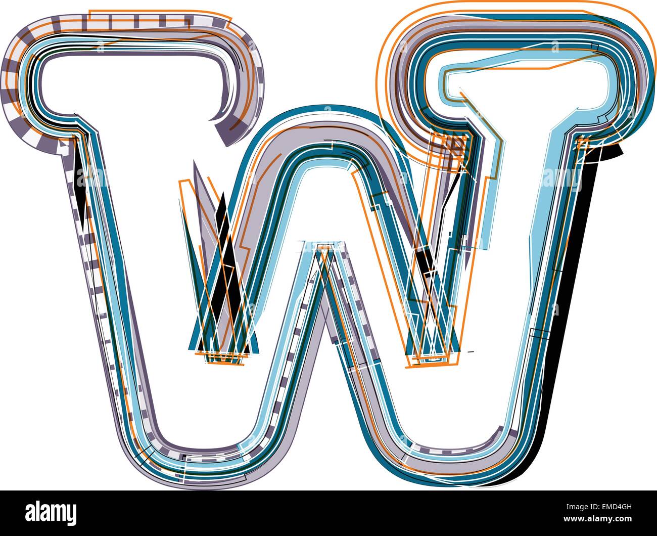 W Letter High Resolution Stock Photography and Images - Alamy
