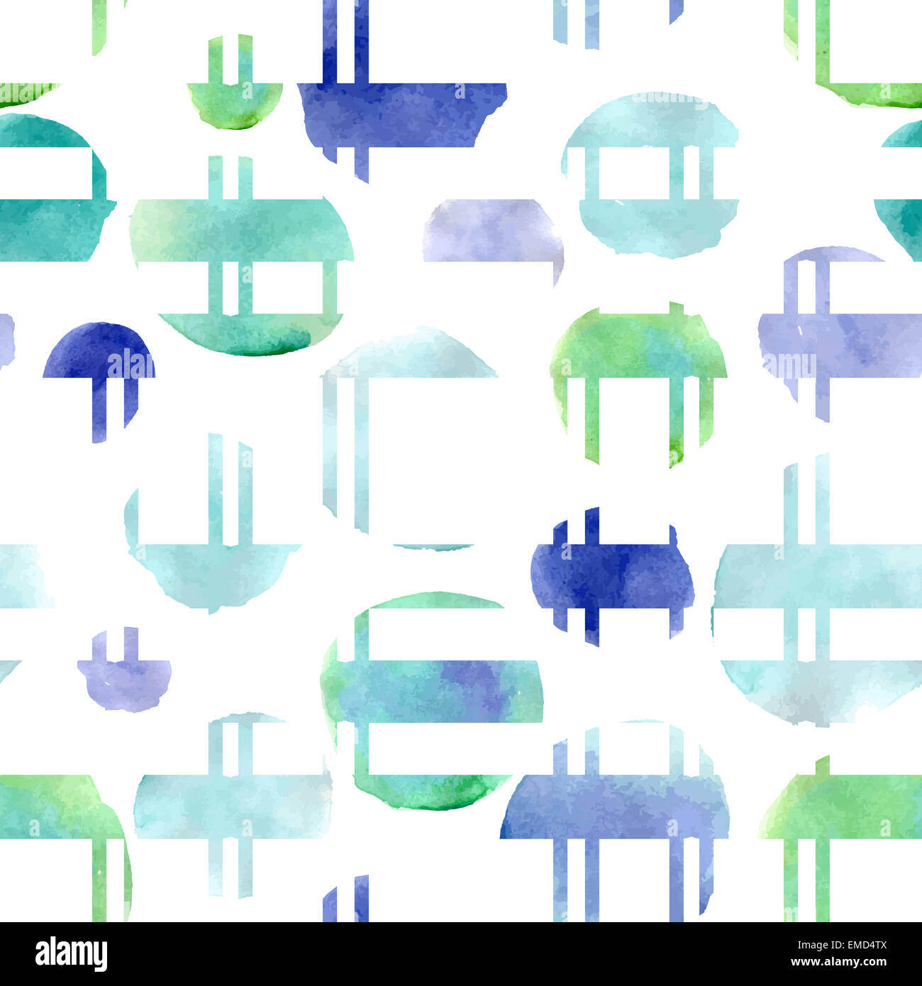 Animal dot seamless pattern Cut Out Stock Images & Pictures - Alamy