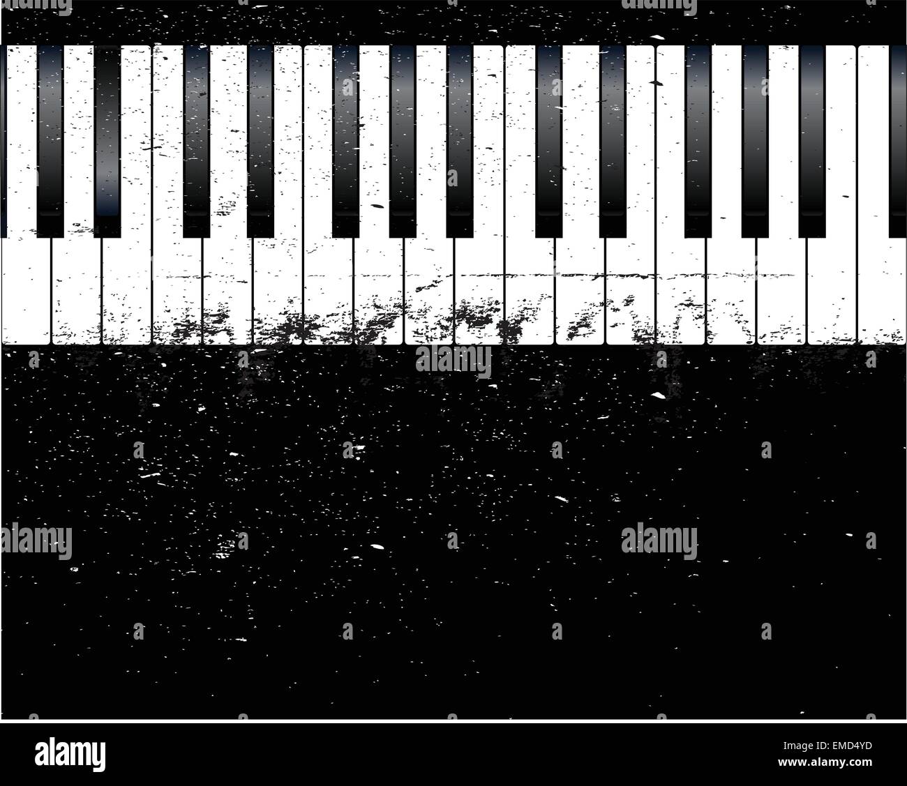 Old upright piano Stock Vector Images - Alamy