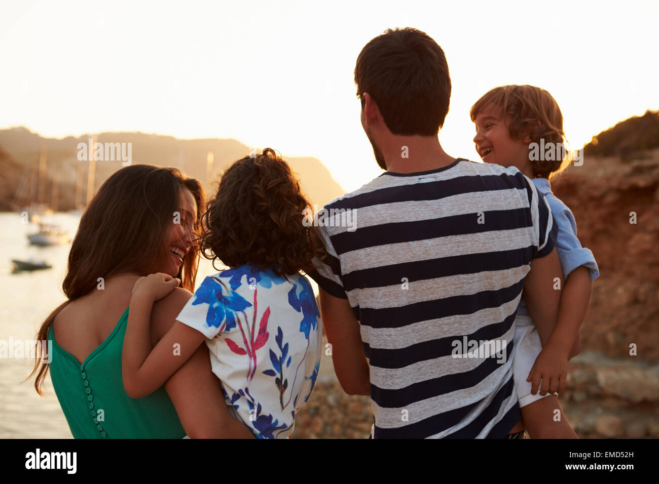 Woman Watching Over Children High Resolution Stock Photography and ...