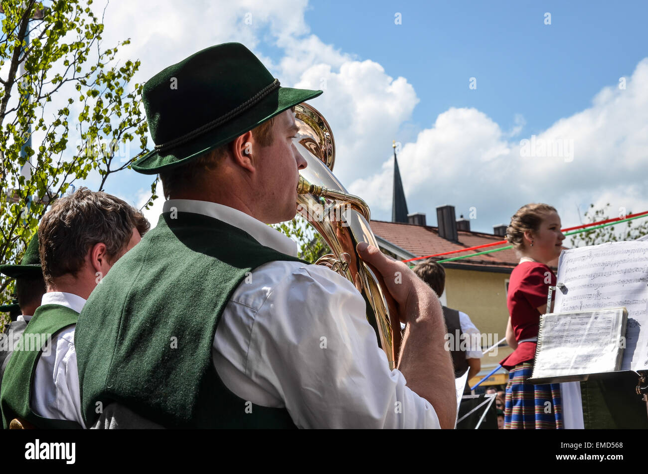 1st May maypole day tradition folklore group traditional costumes ...
