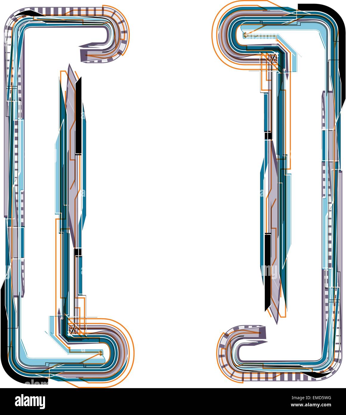 Typographic symbol Stock Vector Images - Alamy