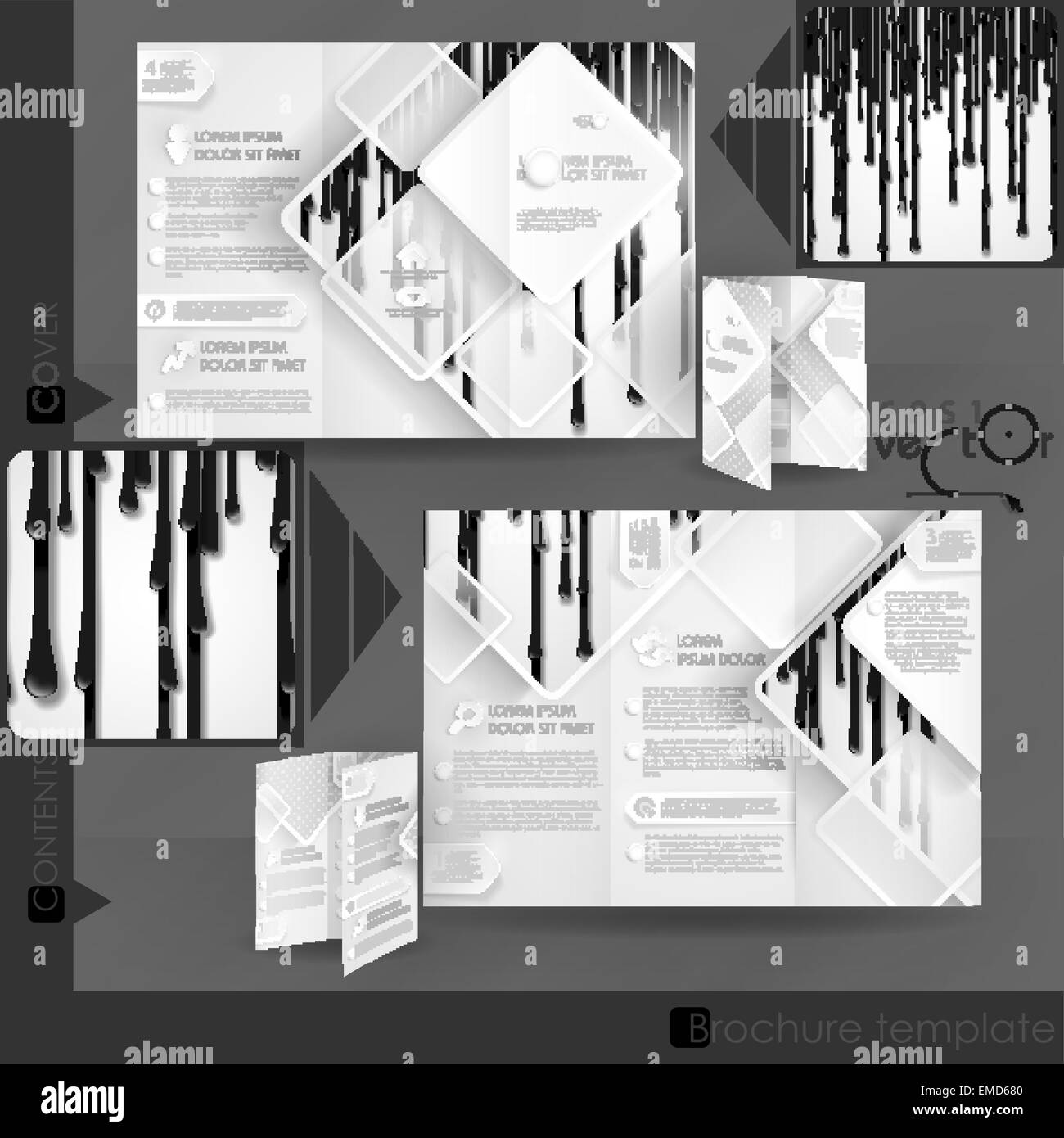 Business to business brochure Black and White Stock Photos & Images - Alamy