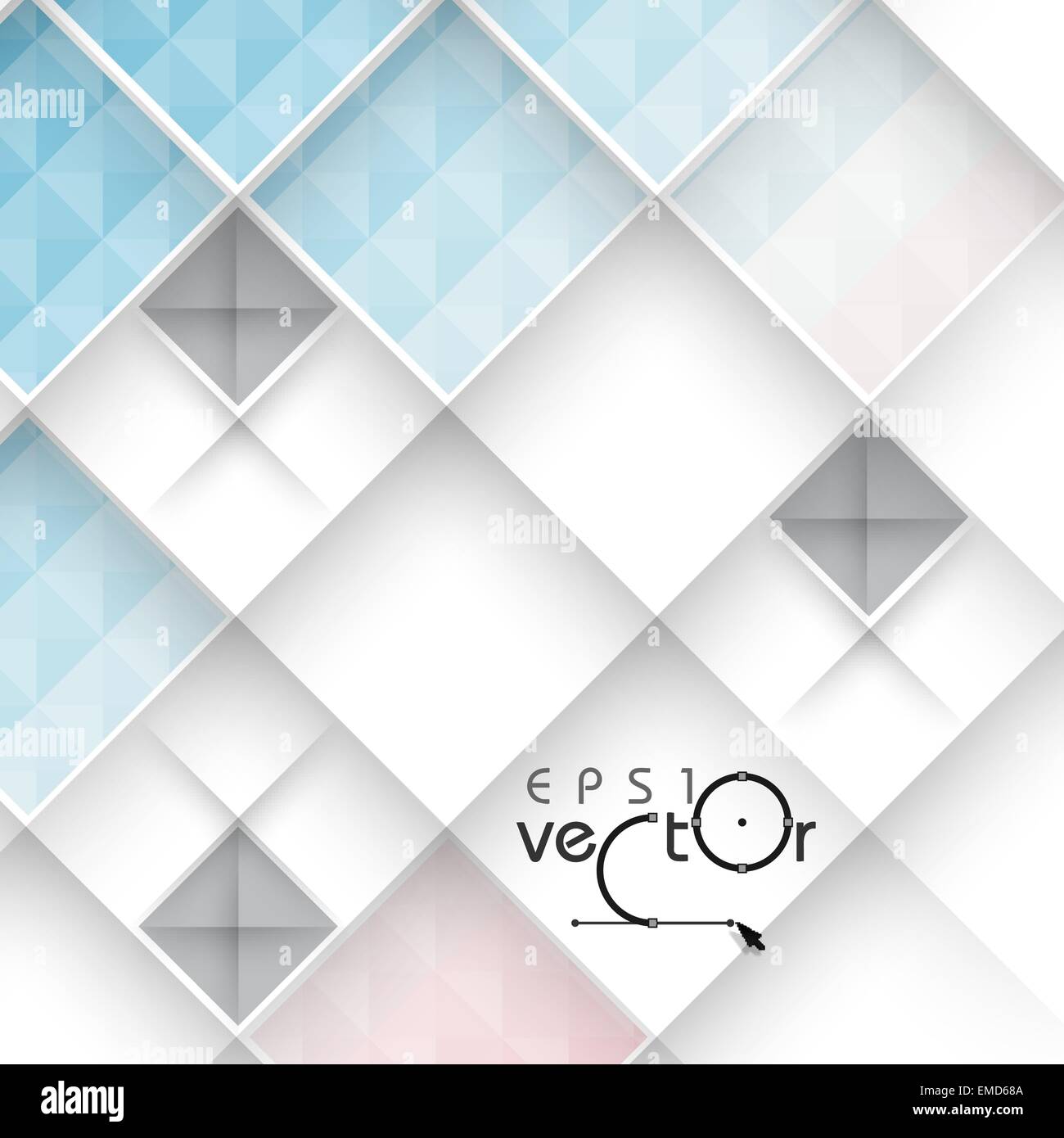 Abstract 3D Geometrical Design Stock Vector Image & Art - Alamy