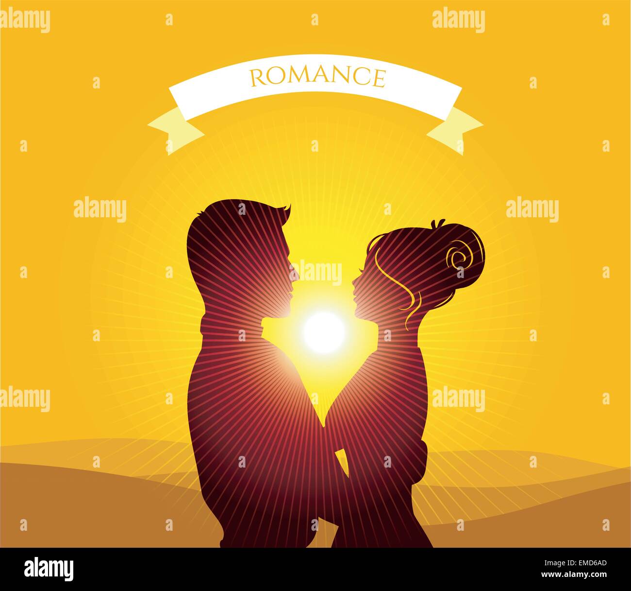 Boy girl kissing 10 Stock Vector Images - Alamy