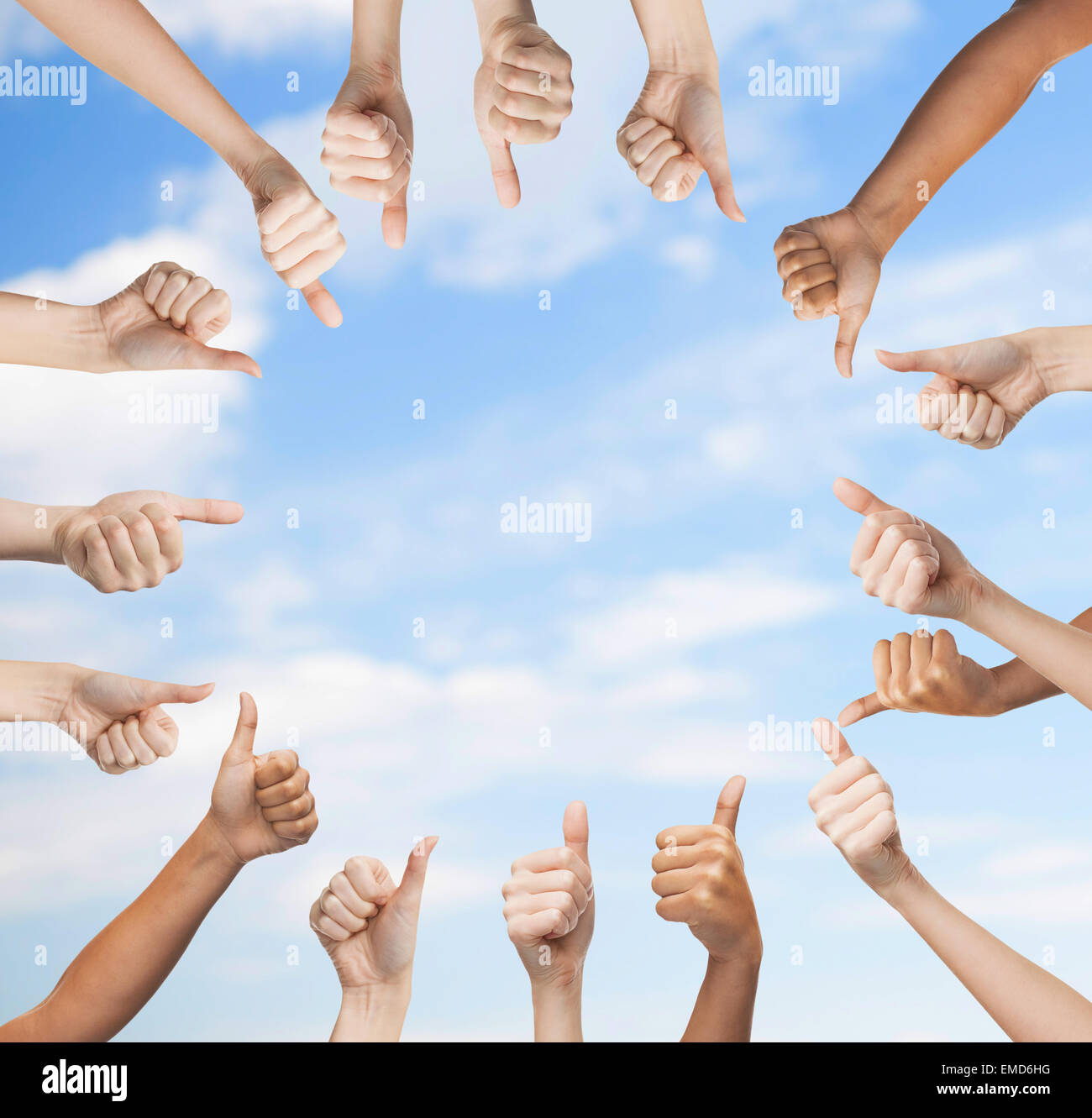 Human male people showing blue hi-res stock photography and images - Alamy