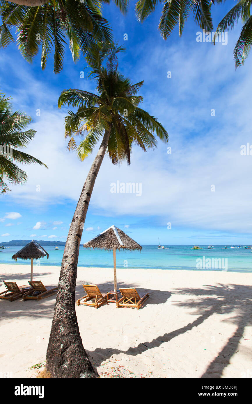Idyllic tropical beach Stock Photo - Alamy