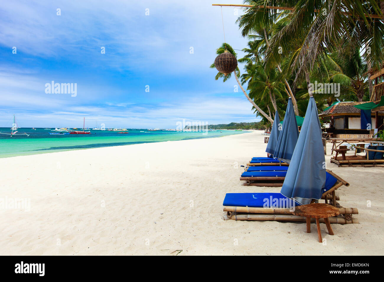 Idyllic tropical beach Stock Photo - Alamy