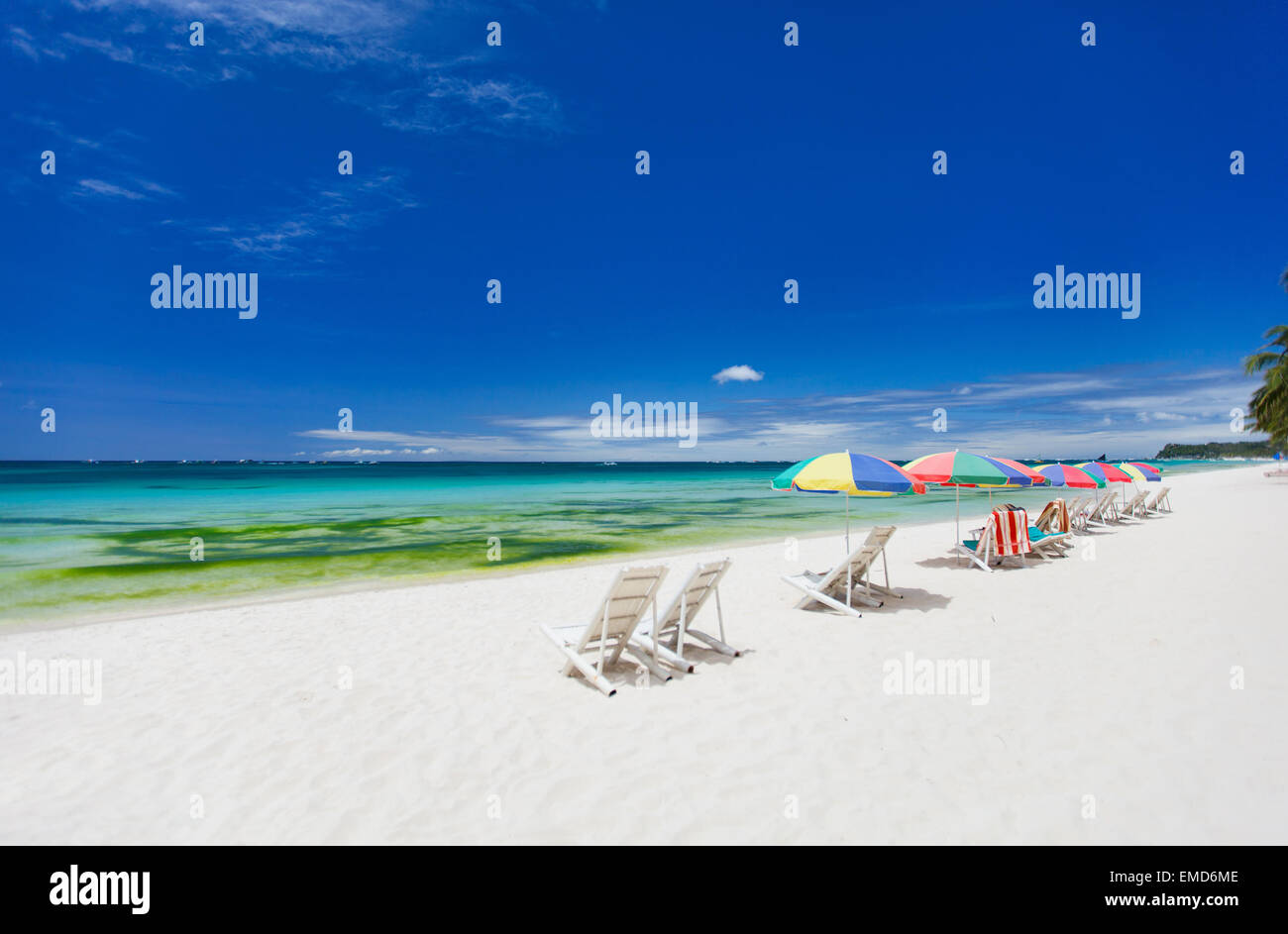 Idyllic tropical beach Stock Photo - Alamy