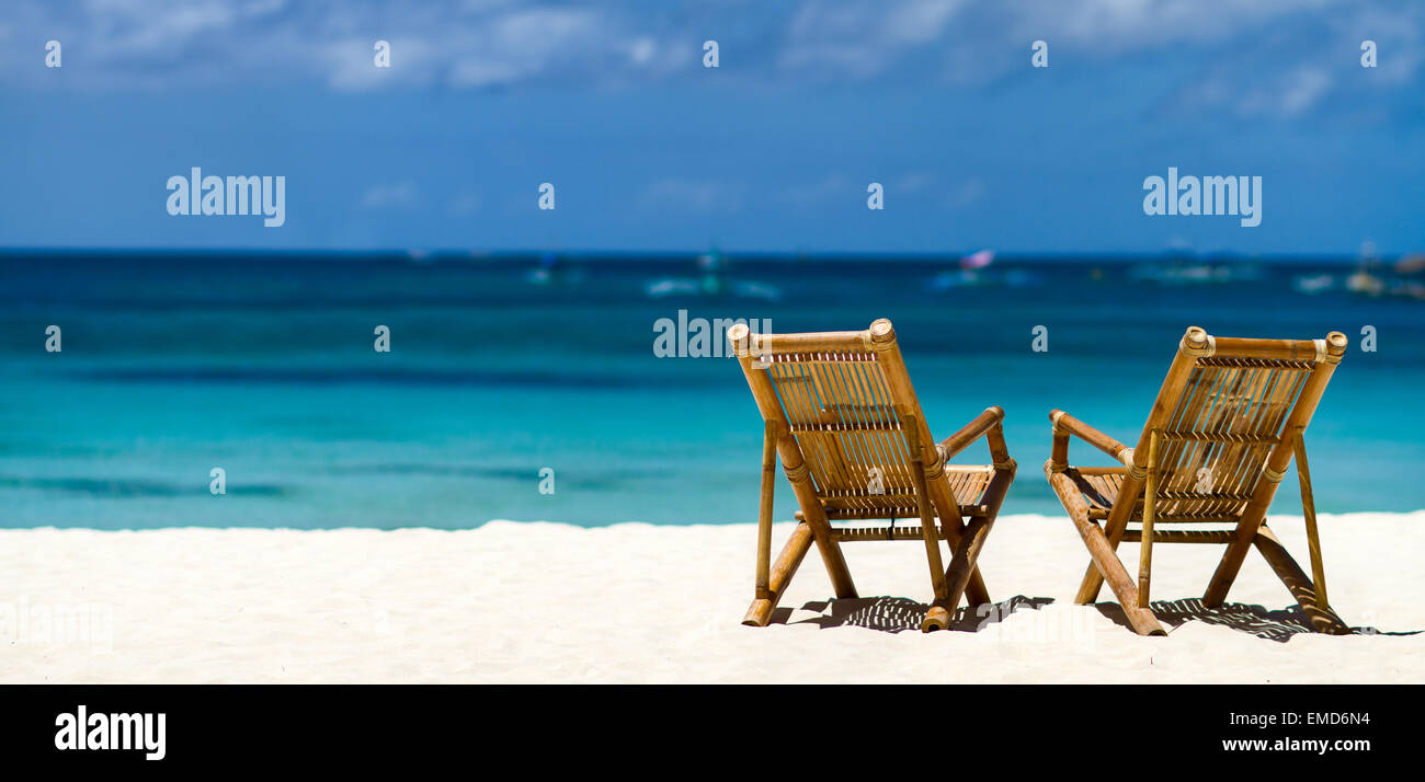 Idyllic tropical beach Stock Photo - Alamy