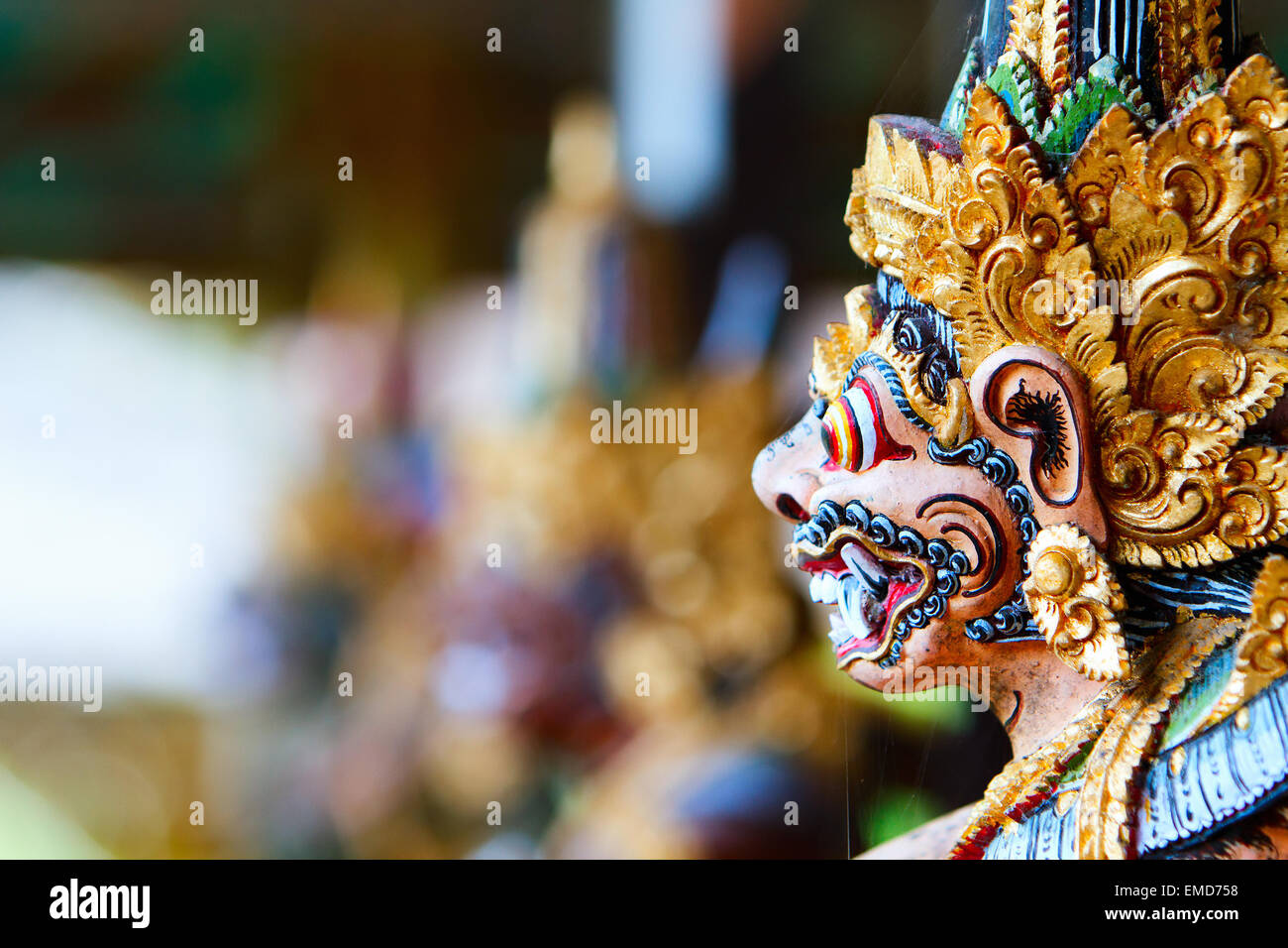 Balinese God statue Stock Photo - Alamy