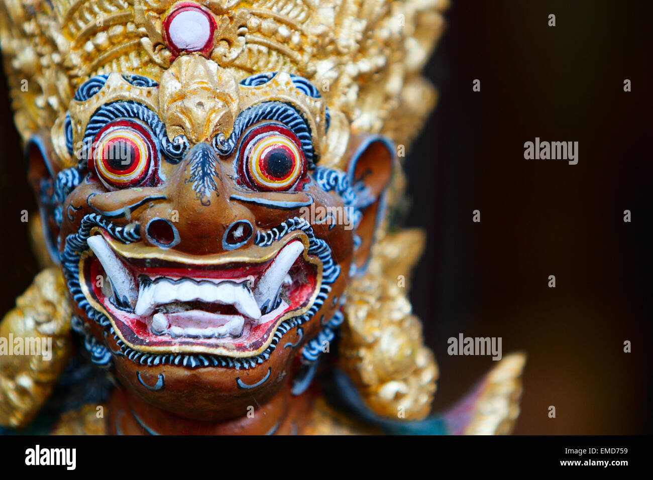 Balinese God statue Stock Photo - Alamy